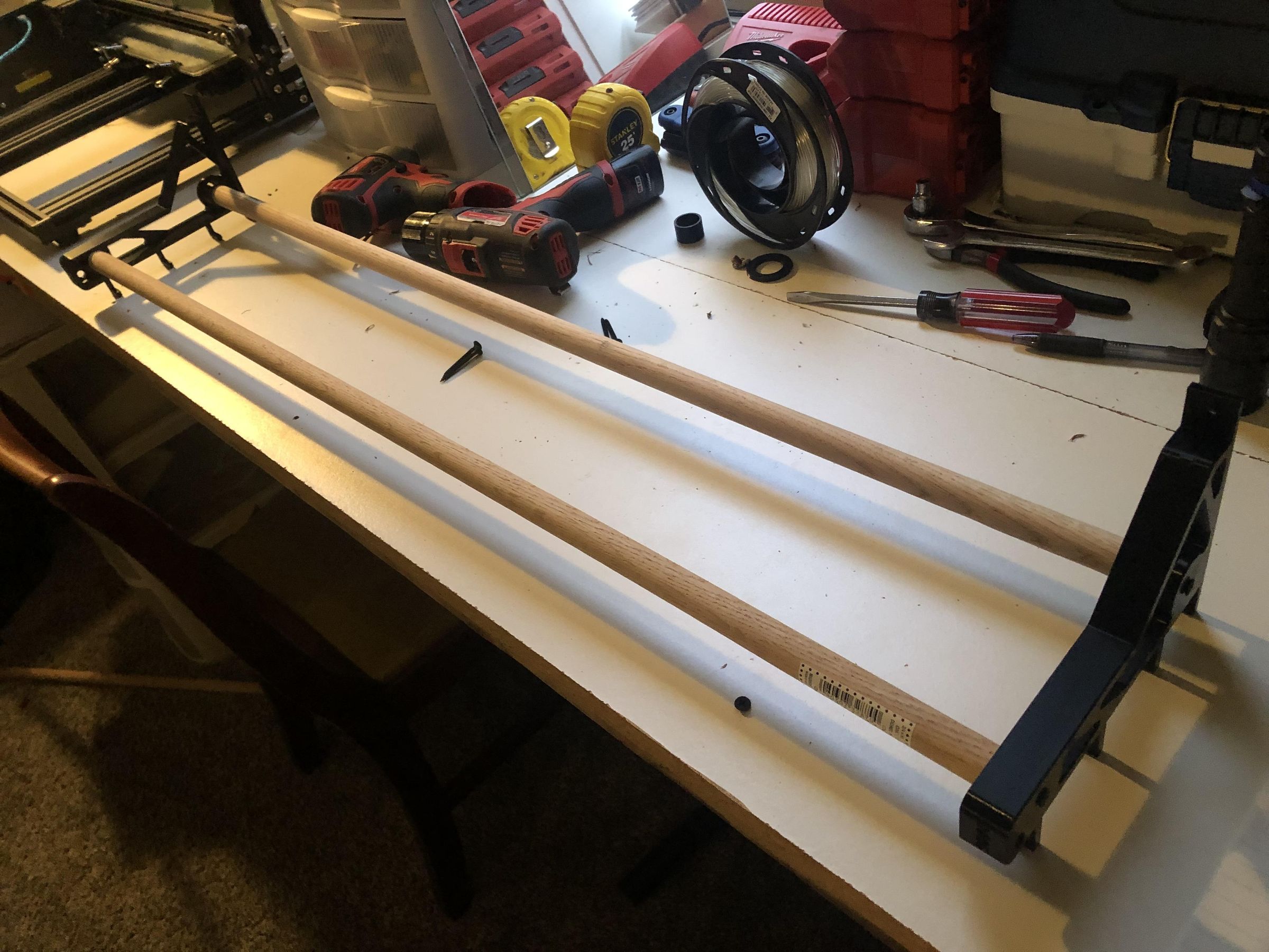 Filament Storage Rack : 3 Steps - Instructables