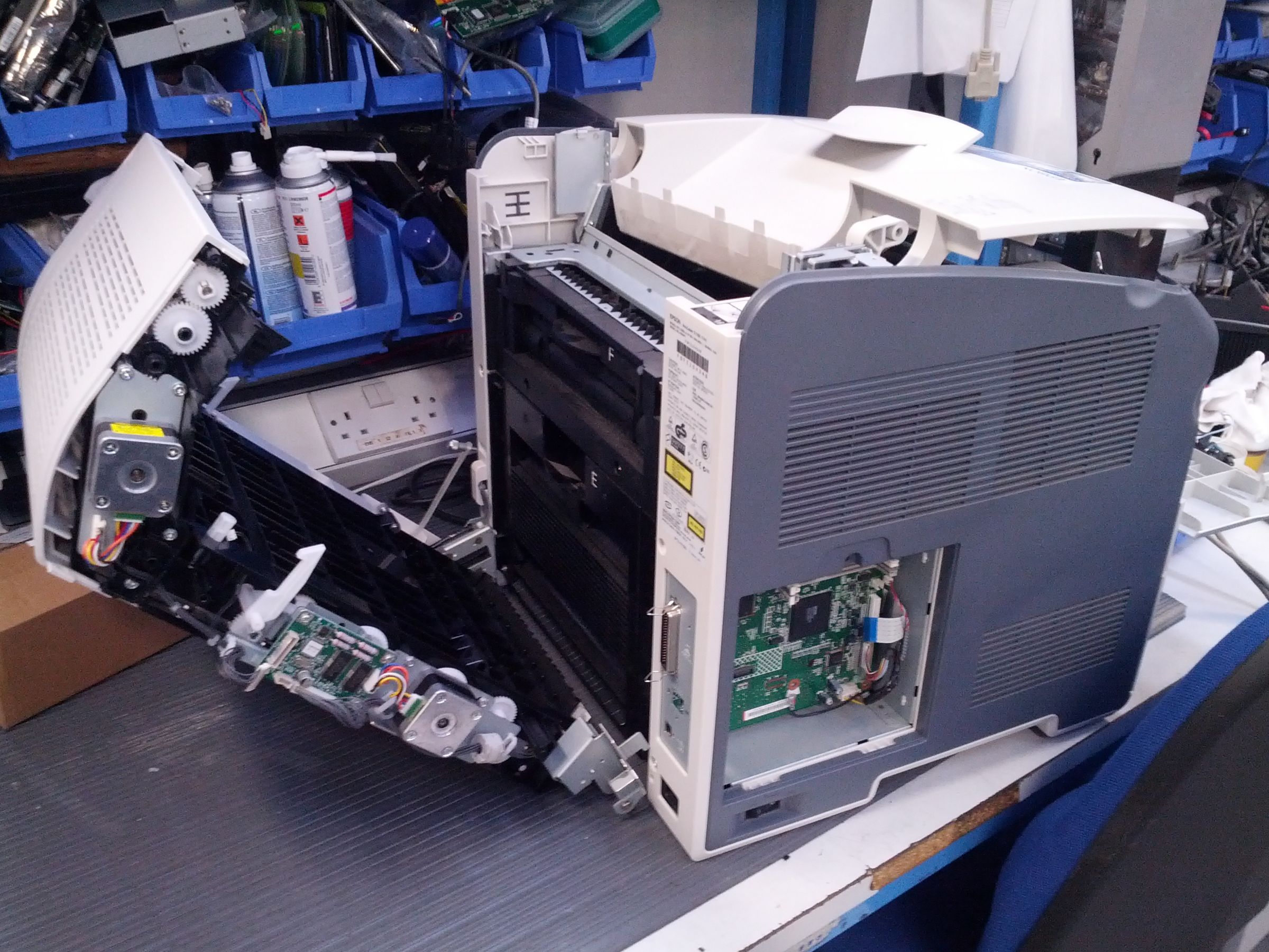 Harvesting Parts From a Laser Printer : 10 Steps (with Pictures ...