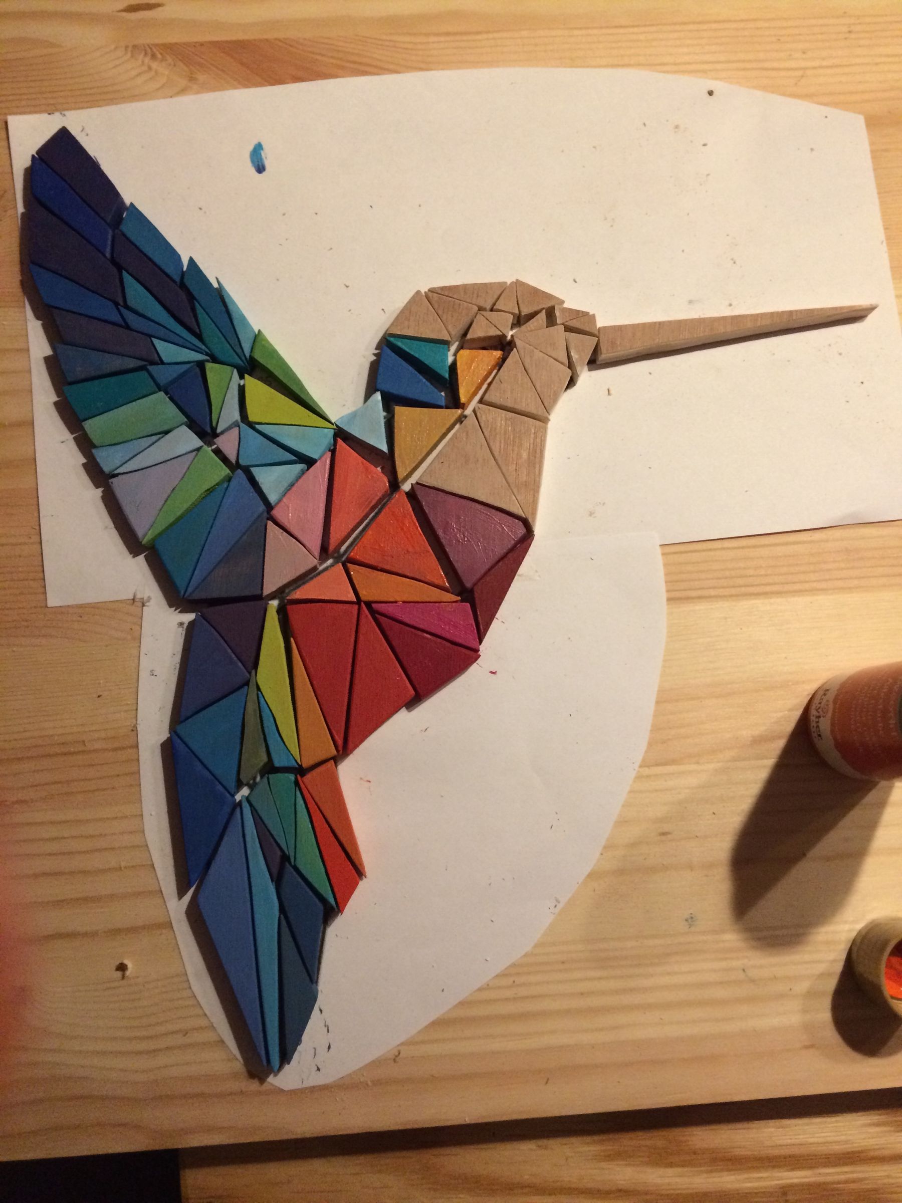Low Poly Wooden Wall Art : 4 Steps - Instructables