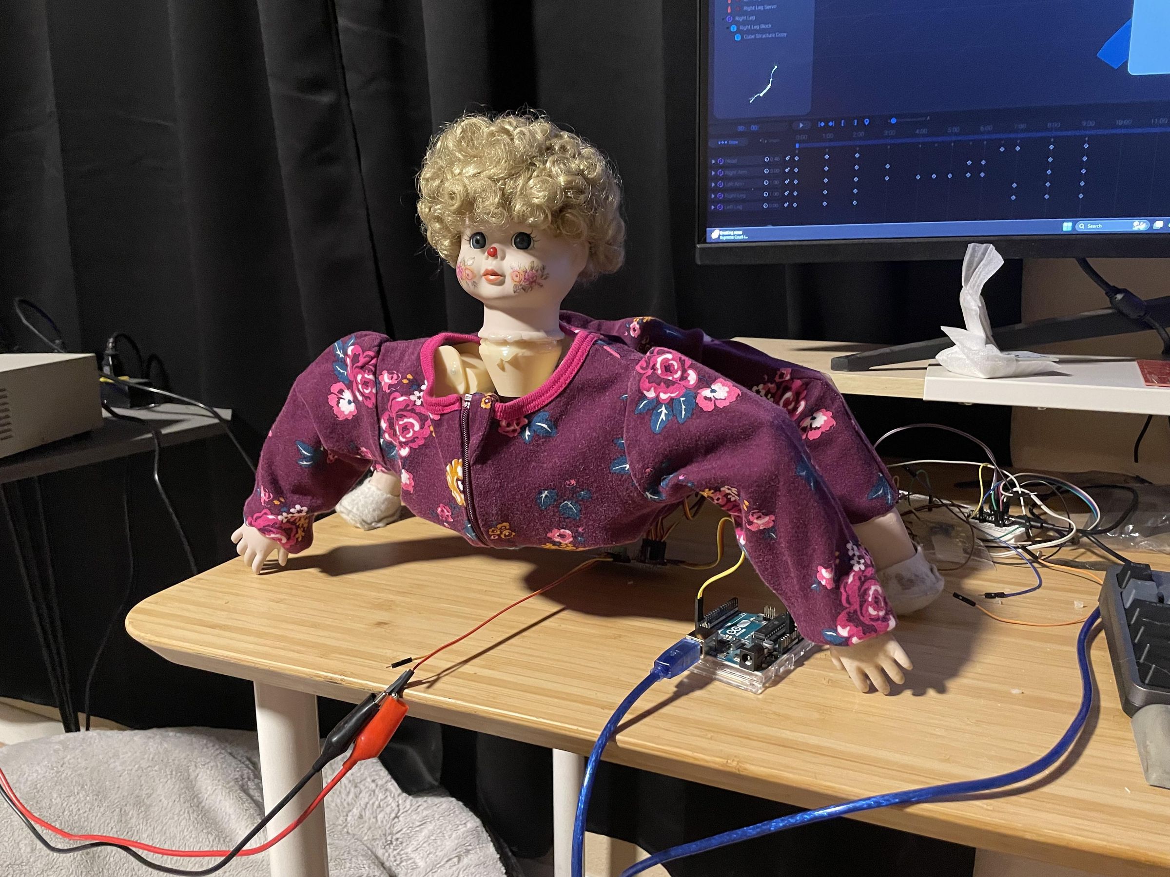 Spooky Halloween Animatronics With Arduino and Bottango! : 7 Steps ...