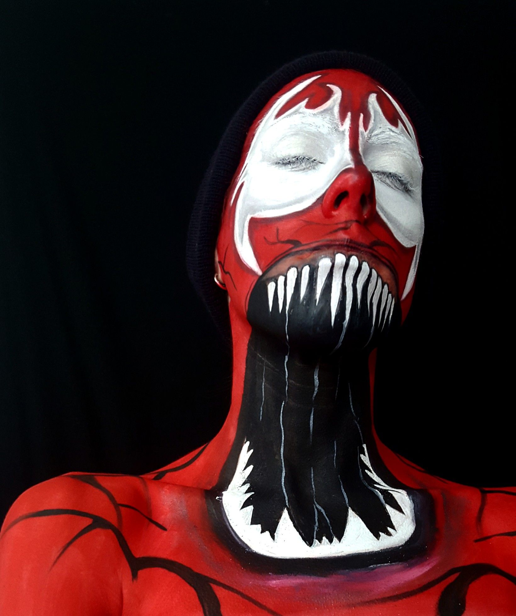 Carnage! Face Paint. : 11 Steps - Instructables