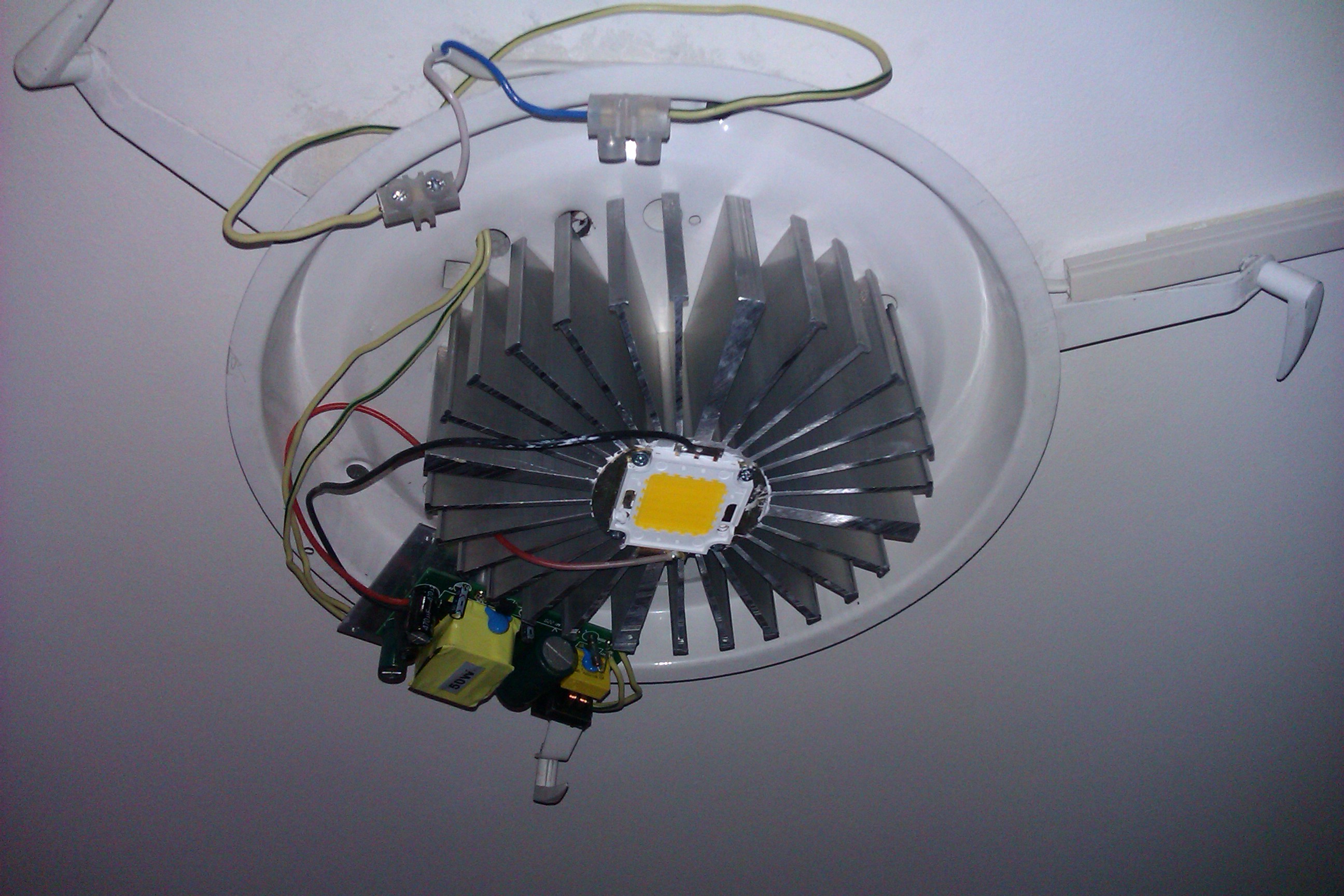 50W LED Round Ceiling Lamp : 4 Steps - Instructables