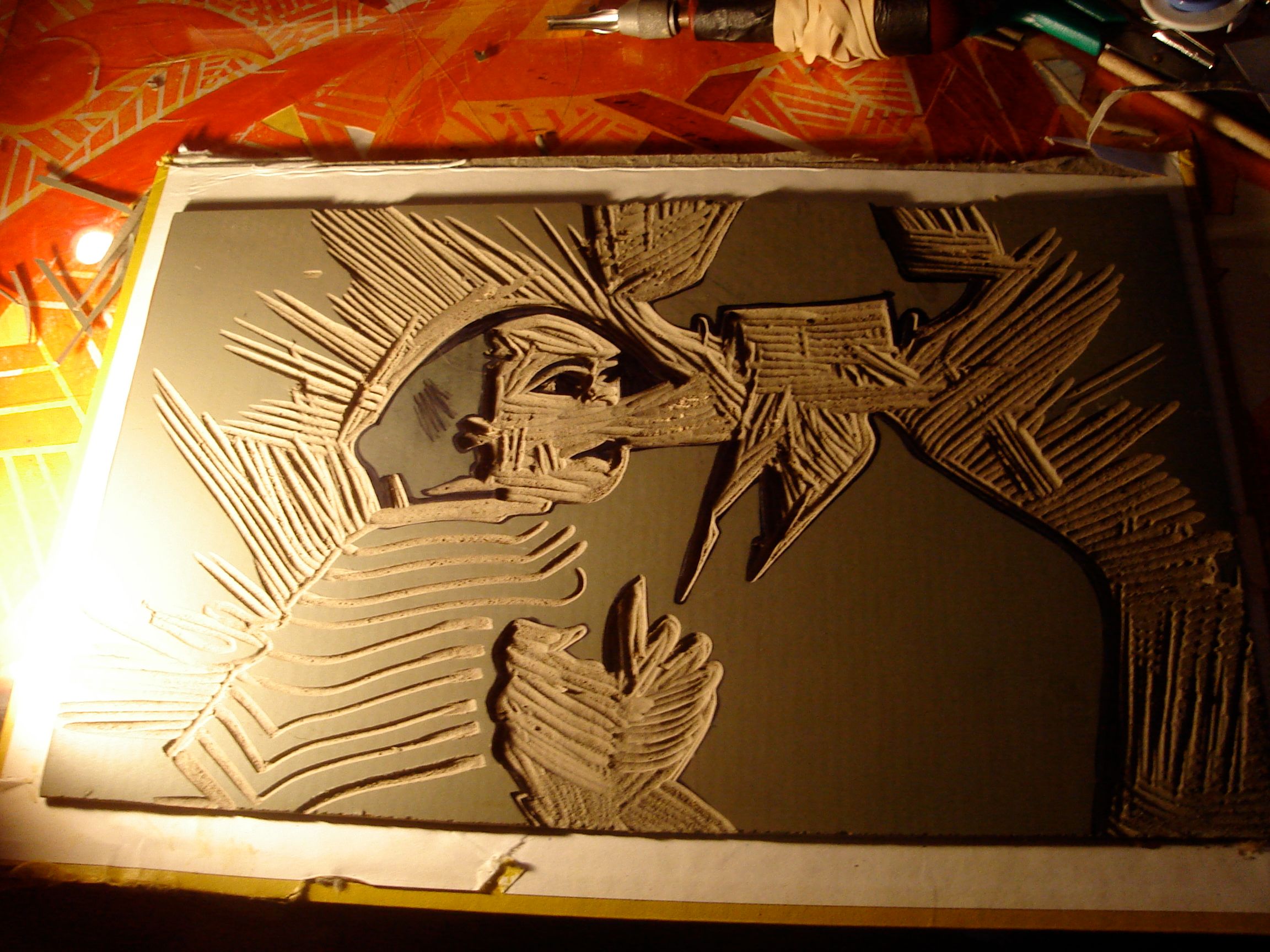 Linoleum Block / Printmaking : 9 Steps (with Pictures) - Instructables