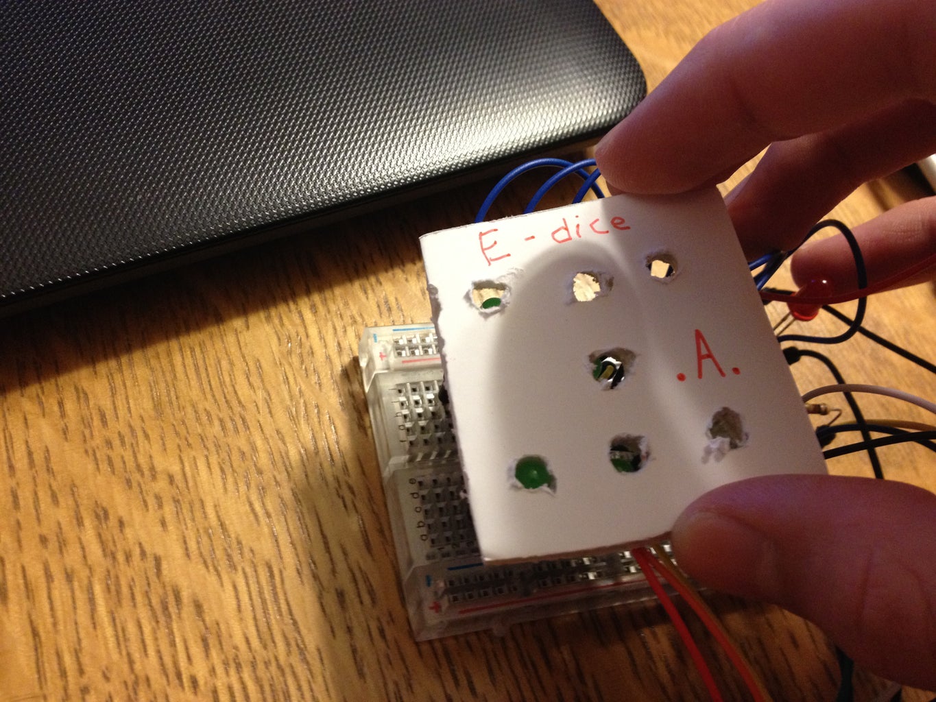 Arduino Project E Dice Beginner 9 Steps Instructables