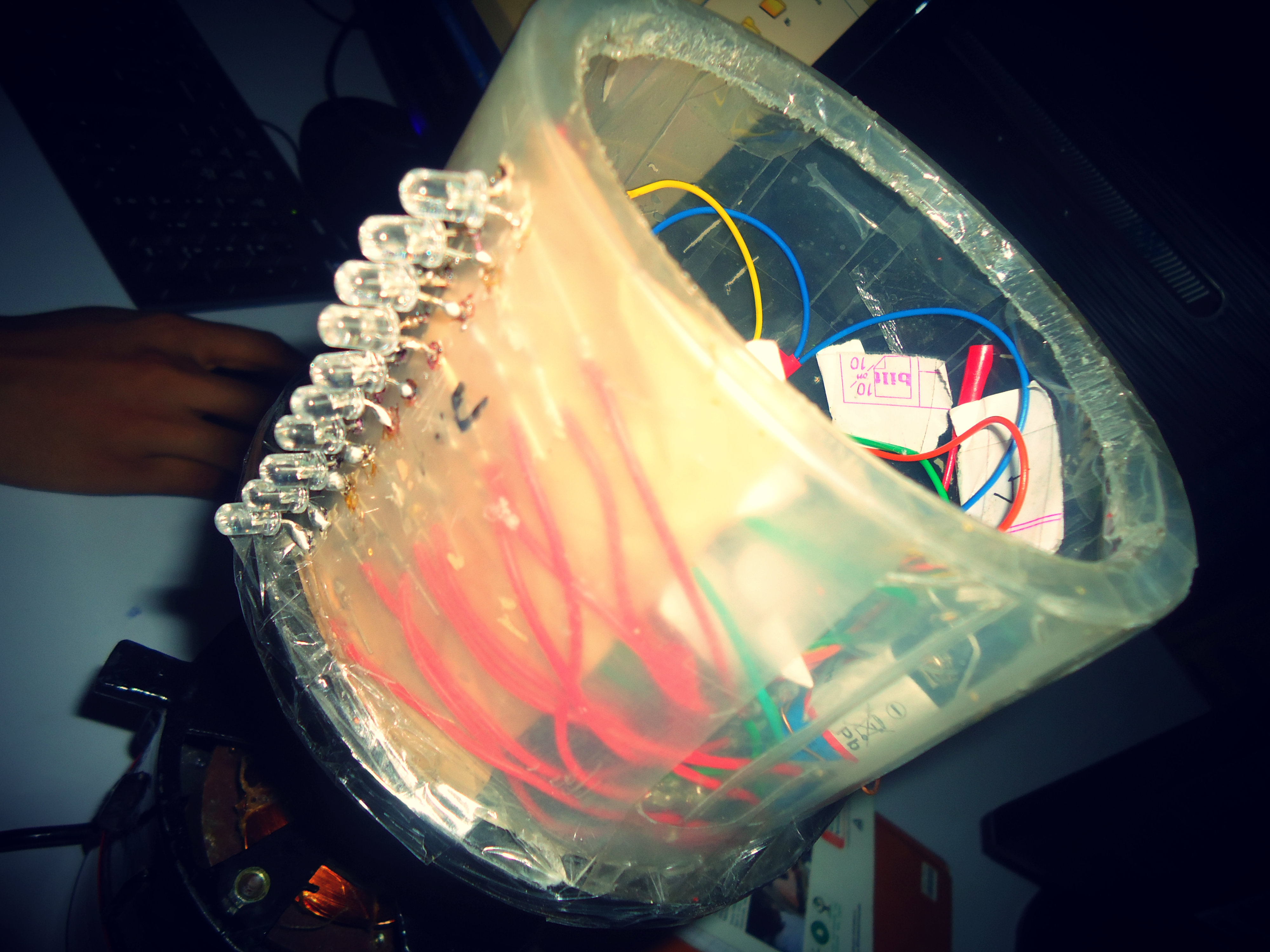 Persistence of Vision Using Arduino UNO(New Prototype) - Instructables