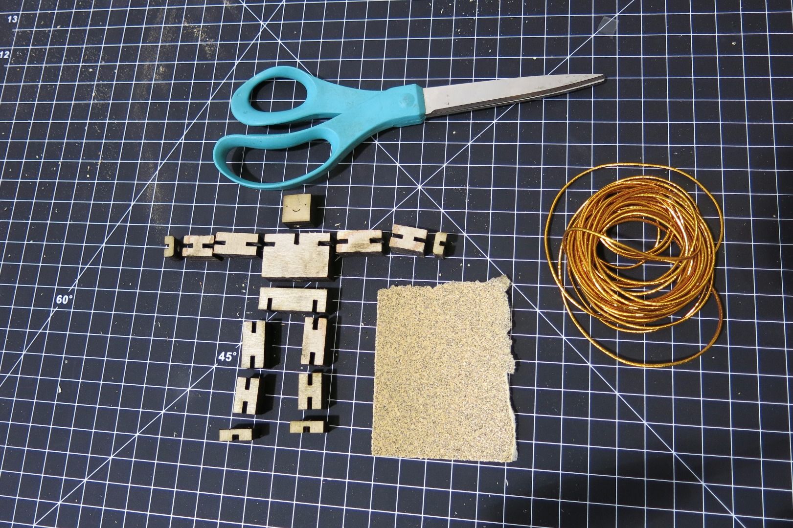 Elasti-Bot: the Posable Wooden Robot : 4 Steps - Instructables