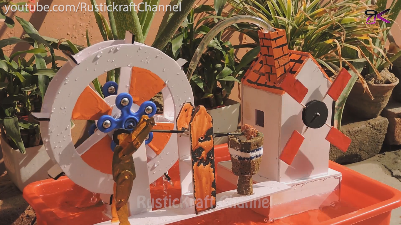 DIY Kinetic Art Water Wheel : 5 Steps - Instructables