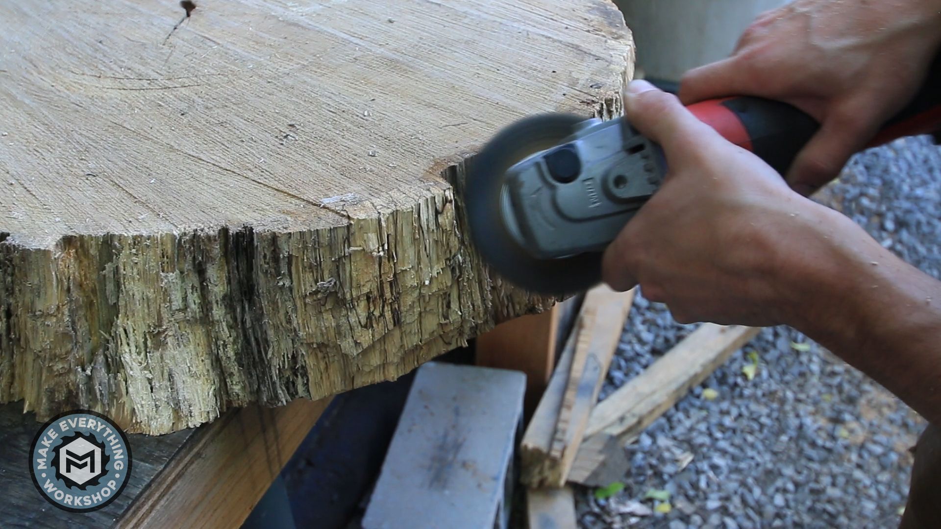 How To: Log Slice Side Table : 15 Steps (with Pictures) - Instructables