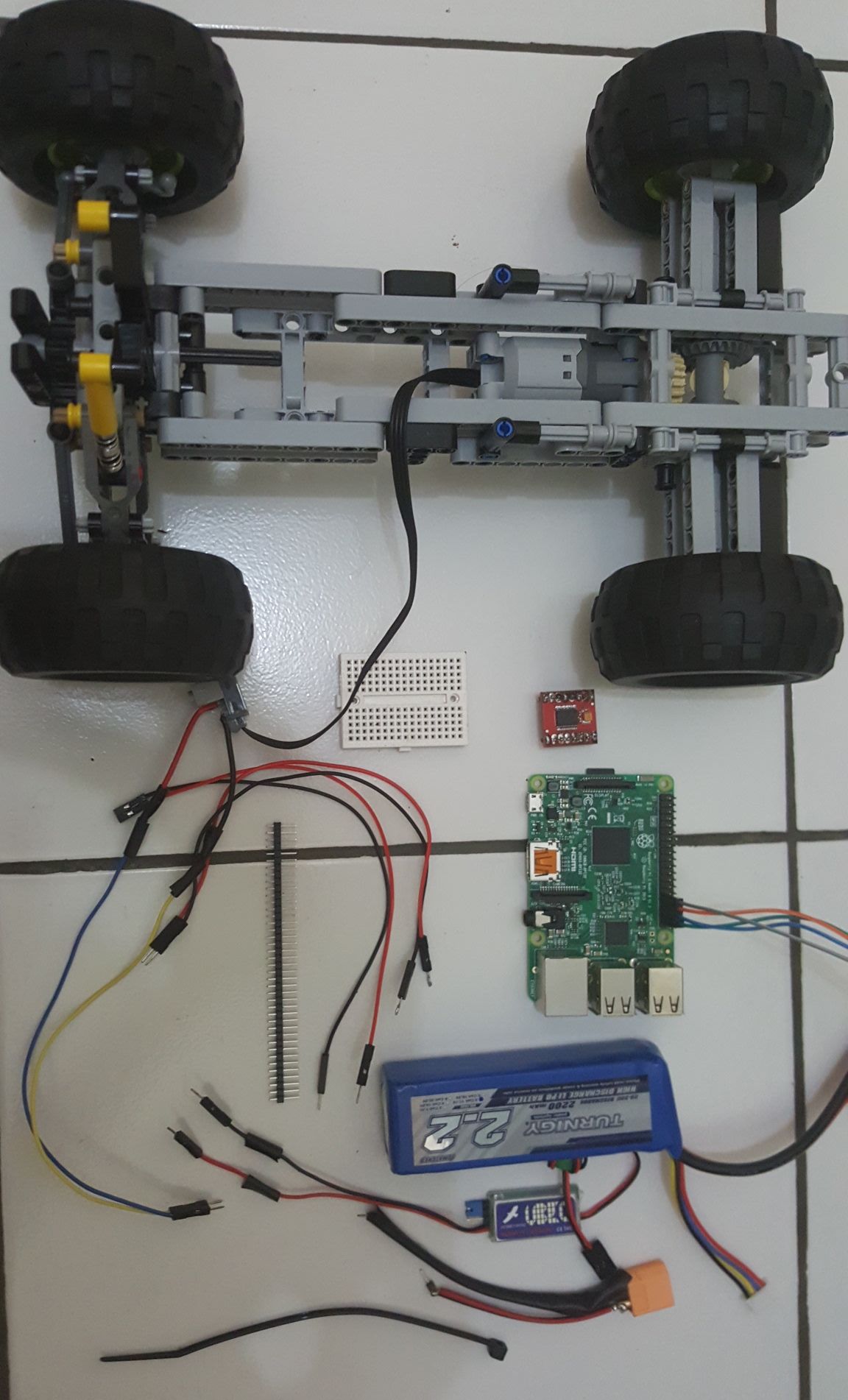 DIY - Control Off-road Lego Car Through Internet (IoT) - Part 1 (Back ...