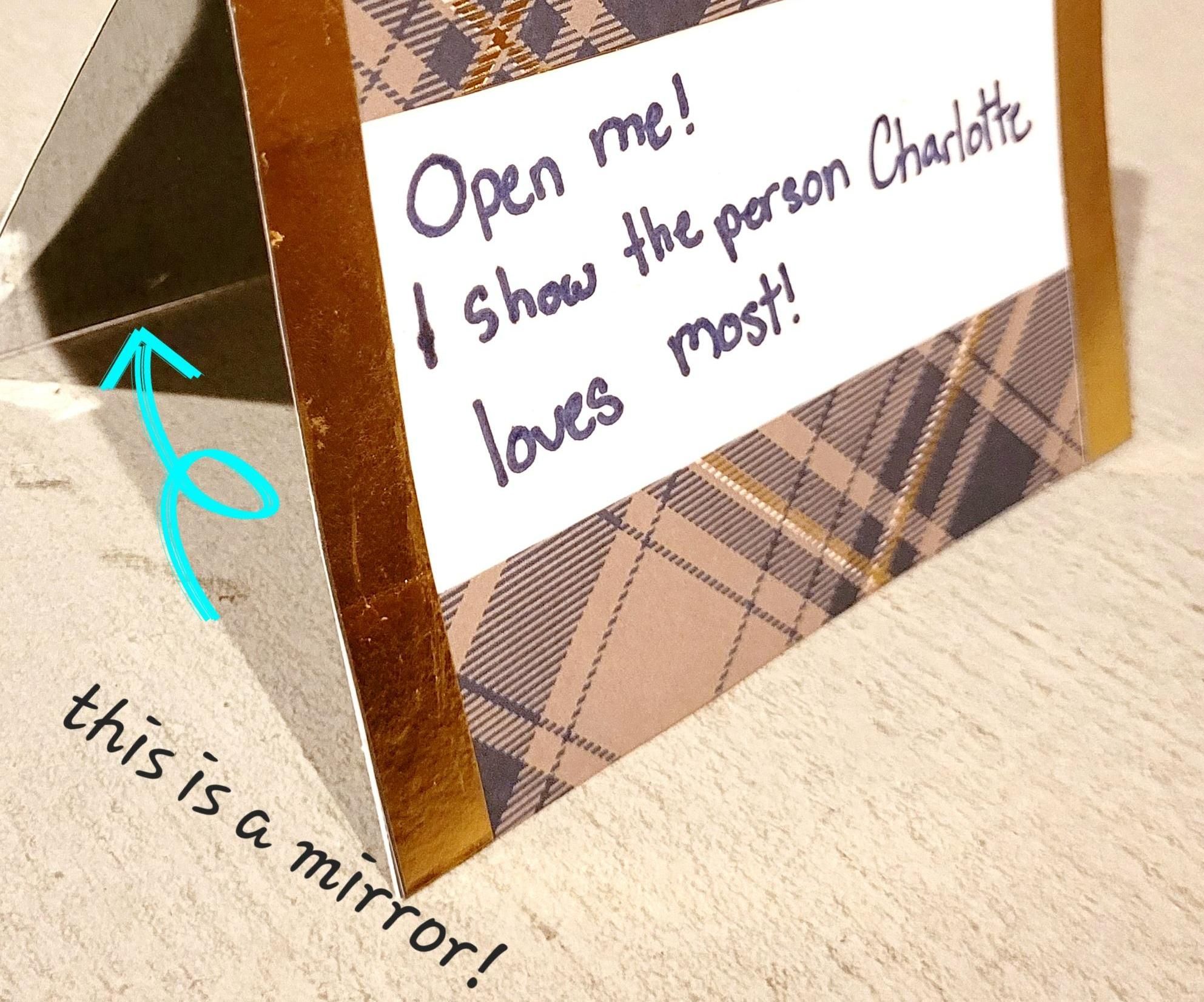 Mirrored Card : 6 Steps (with Pictures) - Instructables
