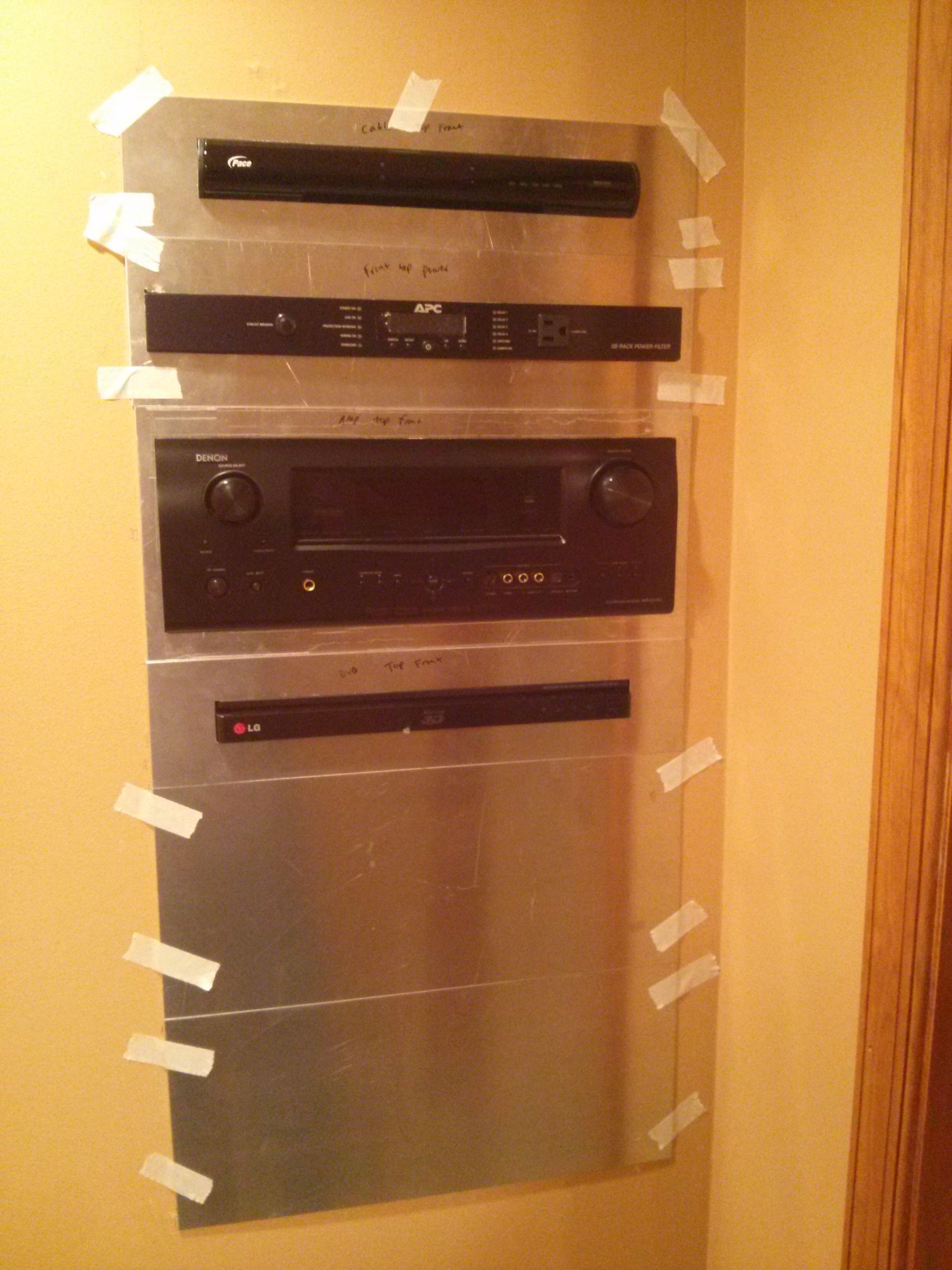 Easy In-Wall Theater Rack : 6 Steps (with Pictures) - Instructables