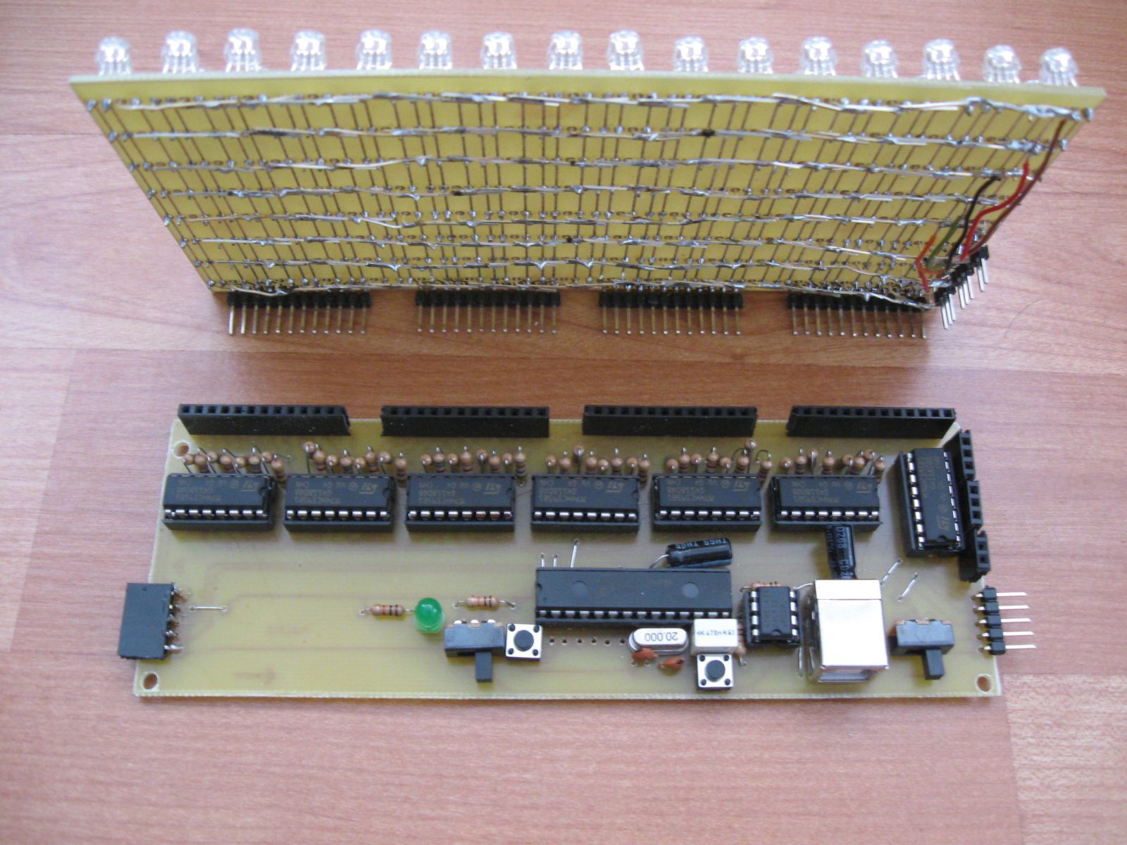 Cascadable 8x16 Rgb Led Matrix : 3 Steps - Instructables
