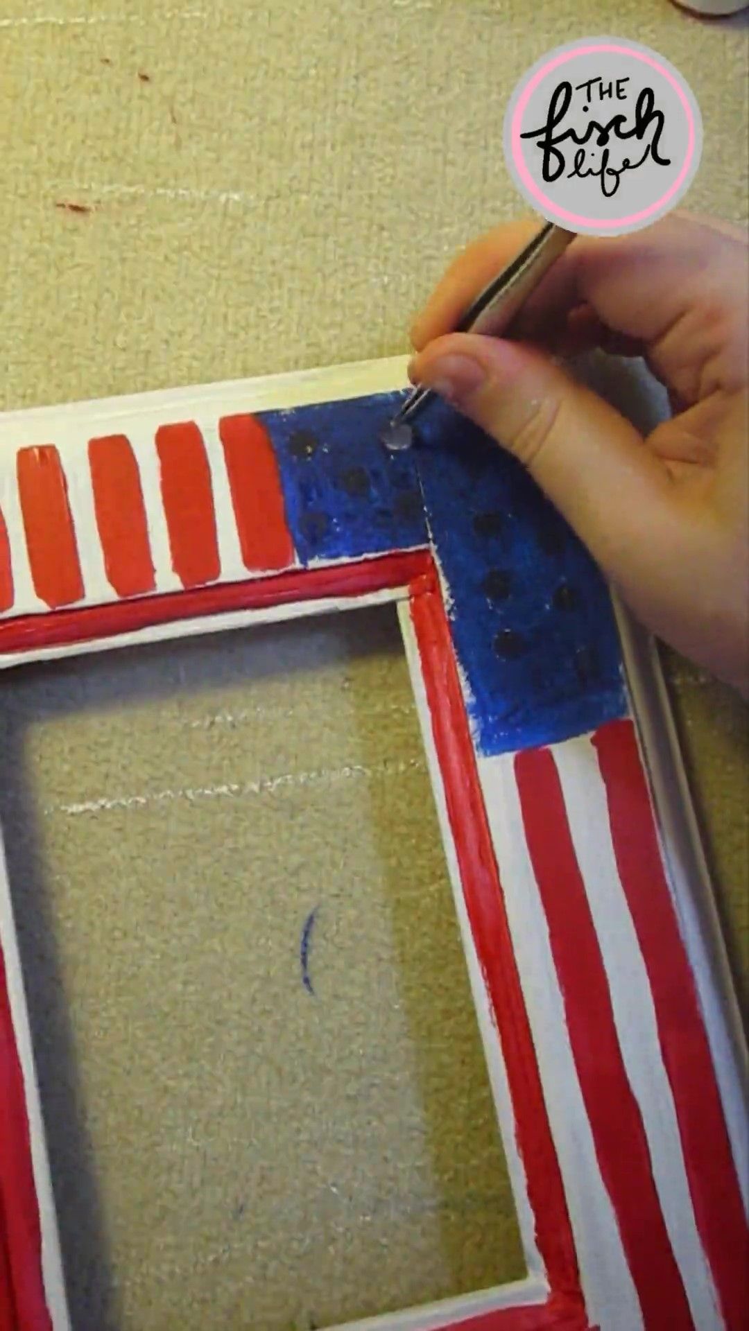 American Flag Inspired Frame : 7 Steps - Instructables