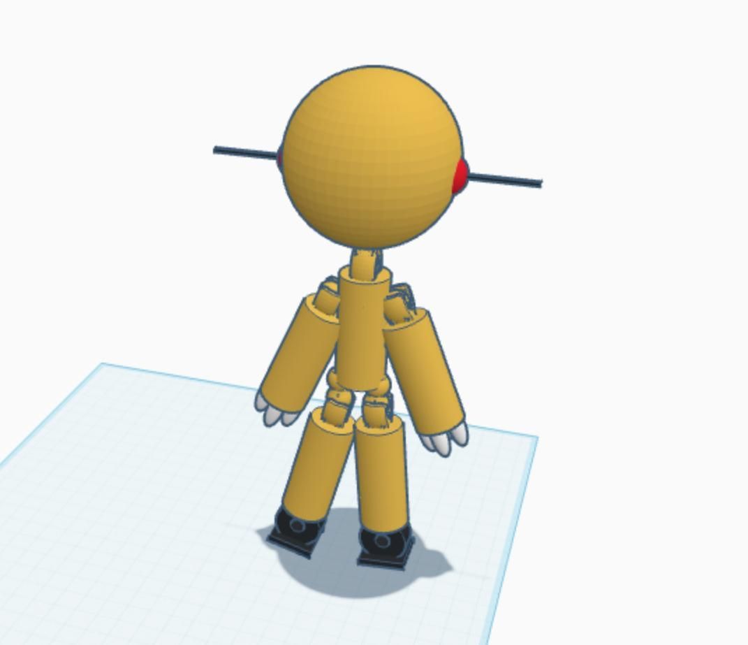 3D Printable Instructables Robot Stickman! : 9 Steps - Instructables