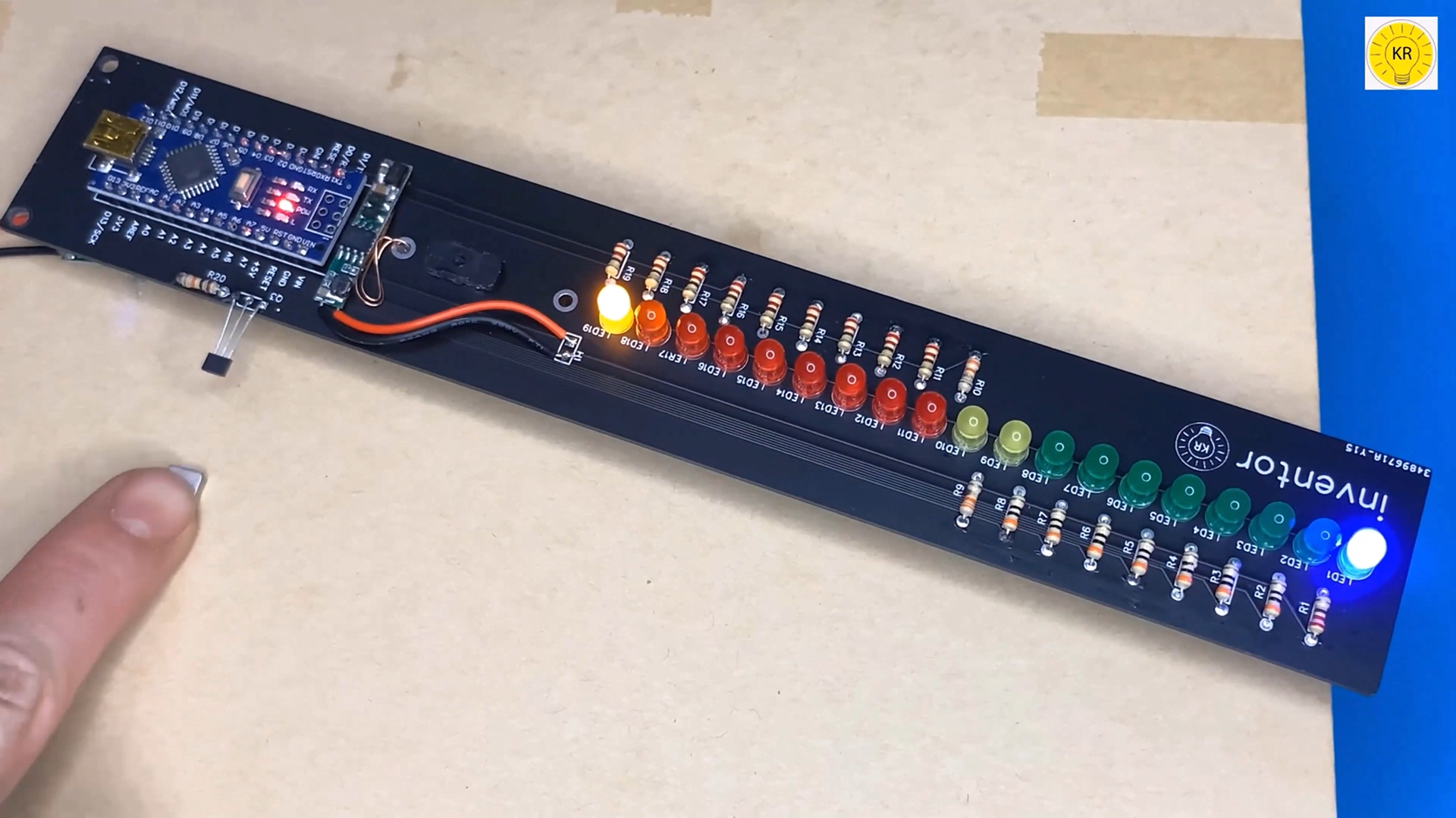 Propeller LED Pendulum Clock - Instructables