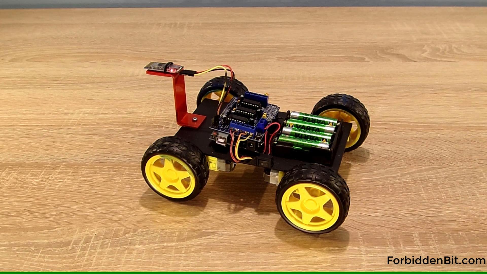 Simple CAR Arduino Bluetooth Controlled : 6 Steps - Instructables