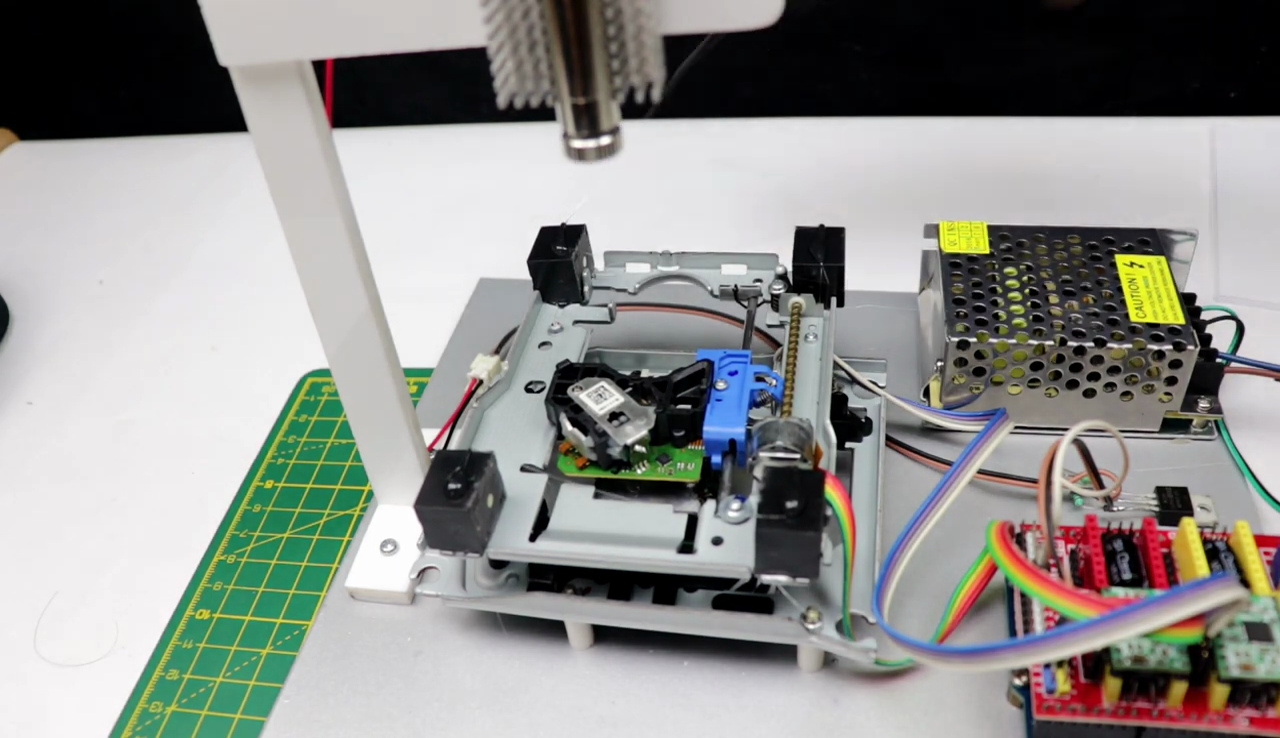 How to Make a DIY CNC Laser Engraver at Home : 6 Steps (with Pictures ...
