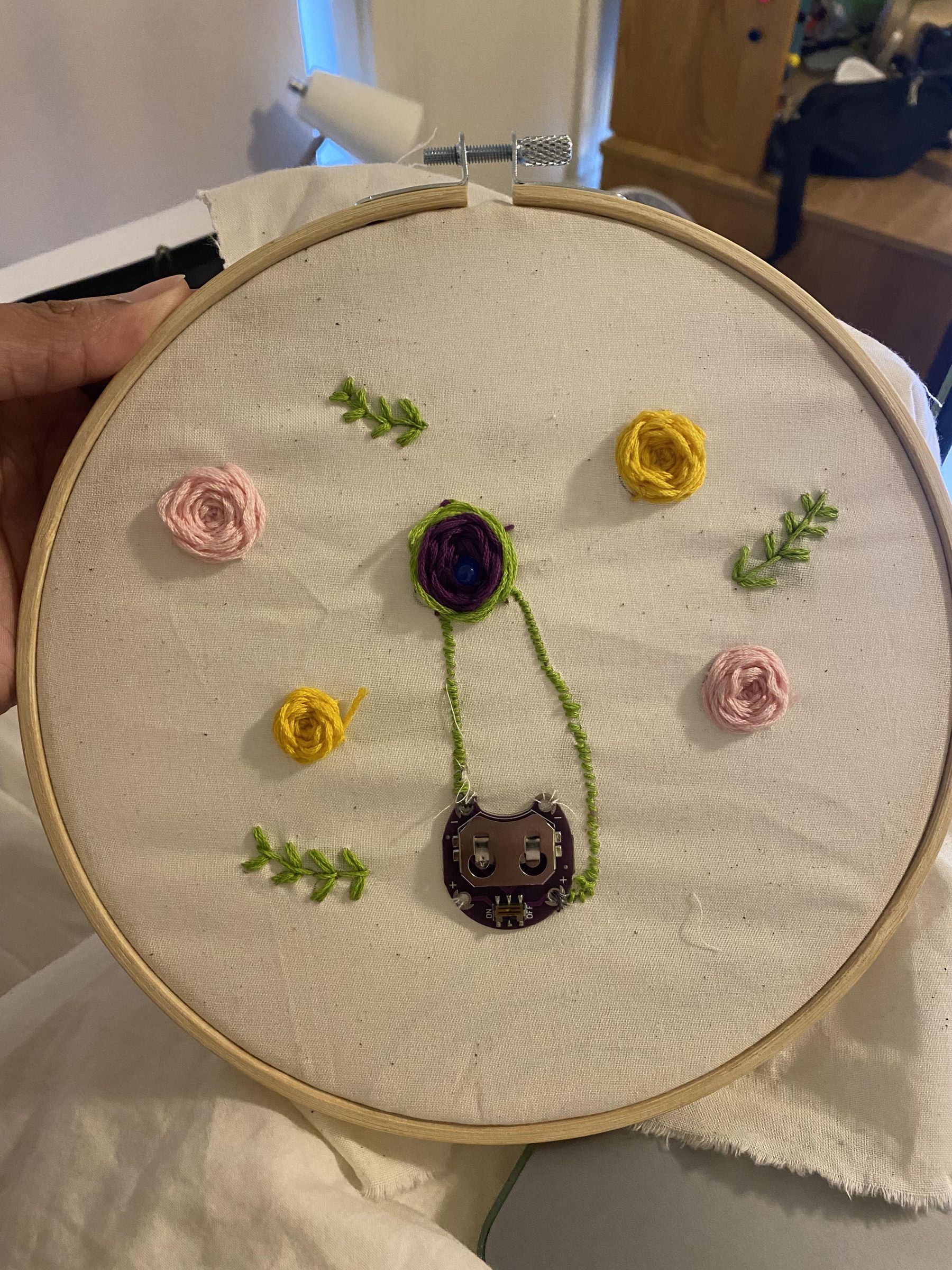 Embroidered Circuit : 4 Steps - Instructables