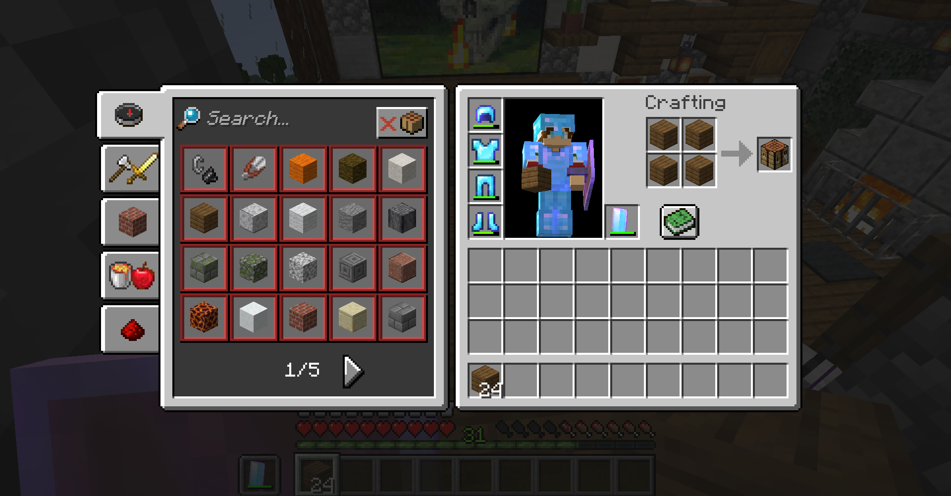 How to Make a Pickaxe in Minecraft : 8 Steps - Instructables