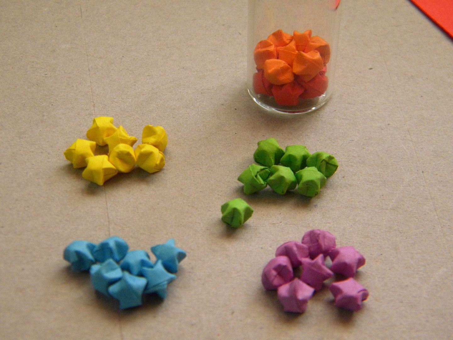 Mini Bottled Origami Stars Pendant (Rainbow Colors) : 8 Steps (with ...