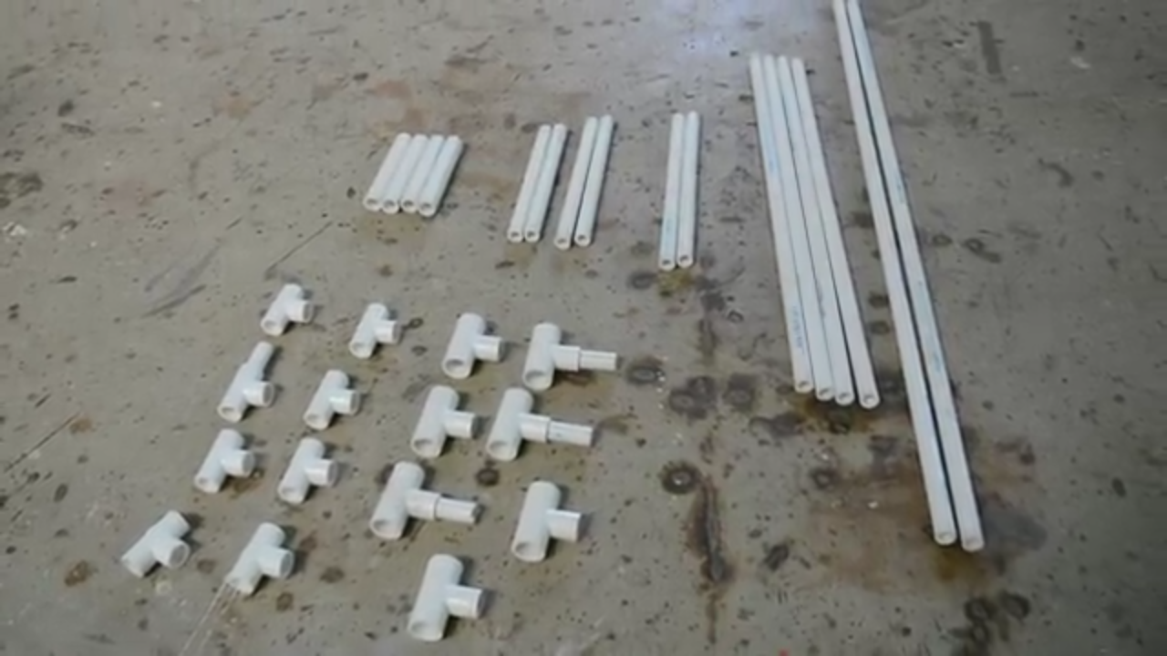 PVC Pipe Hydroponics Structure. : 5 Steps (with Pictures) - Instructables