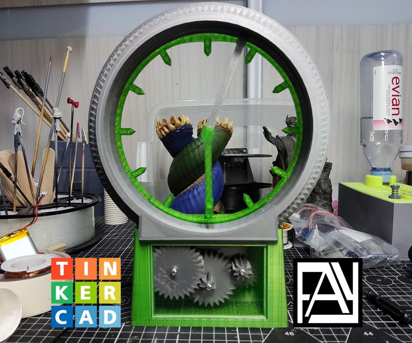 Floating Needle Clock : 5 Steps (with Pictures) - Instructables