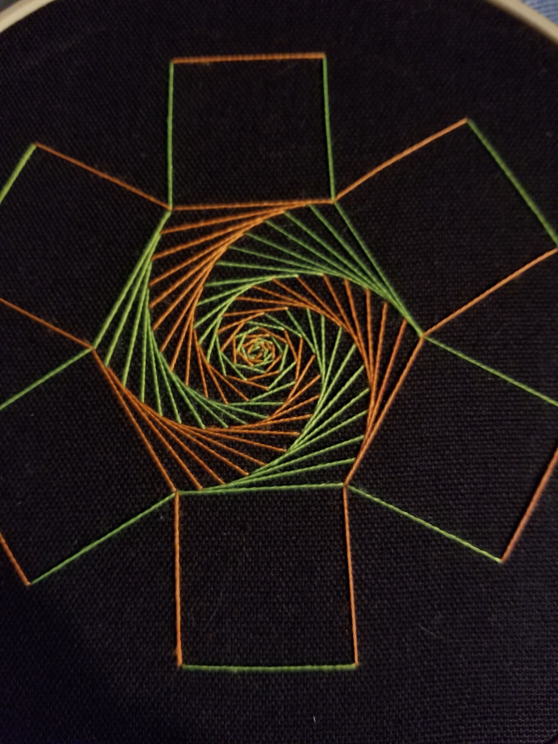 Parabolic Curve Art Embroidery : 8 Steps (with Pictures) - Instructables