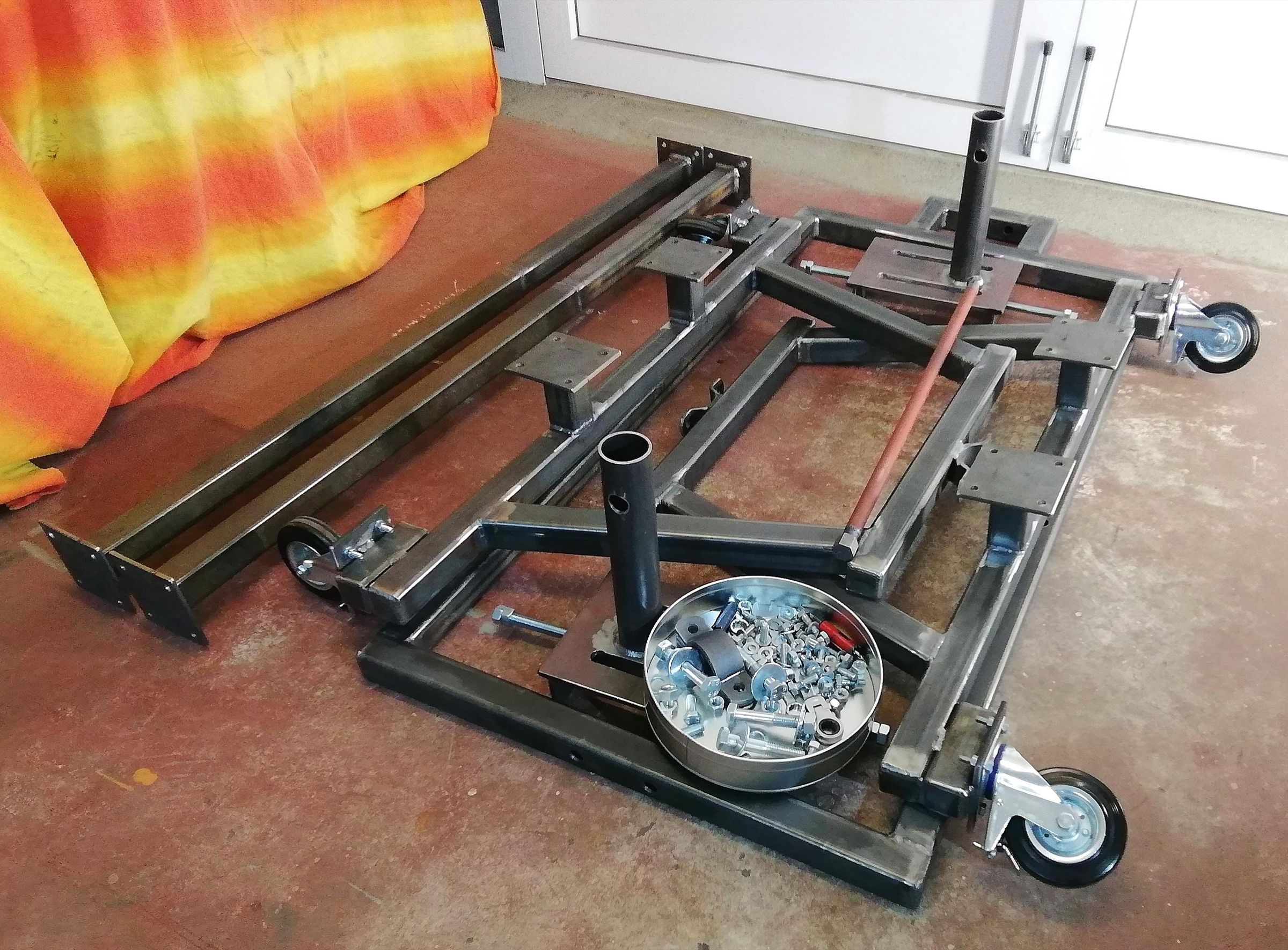 Engine Stand for 8 Liter Bentley Engine From 1928 : 16 Steps (with ...