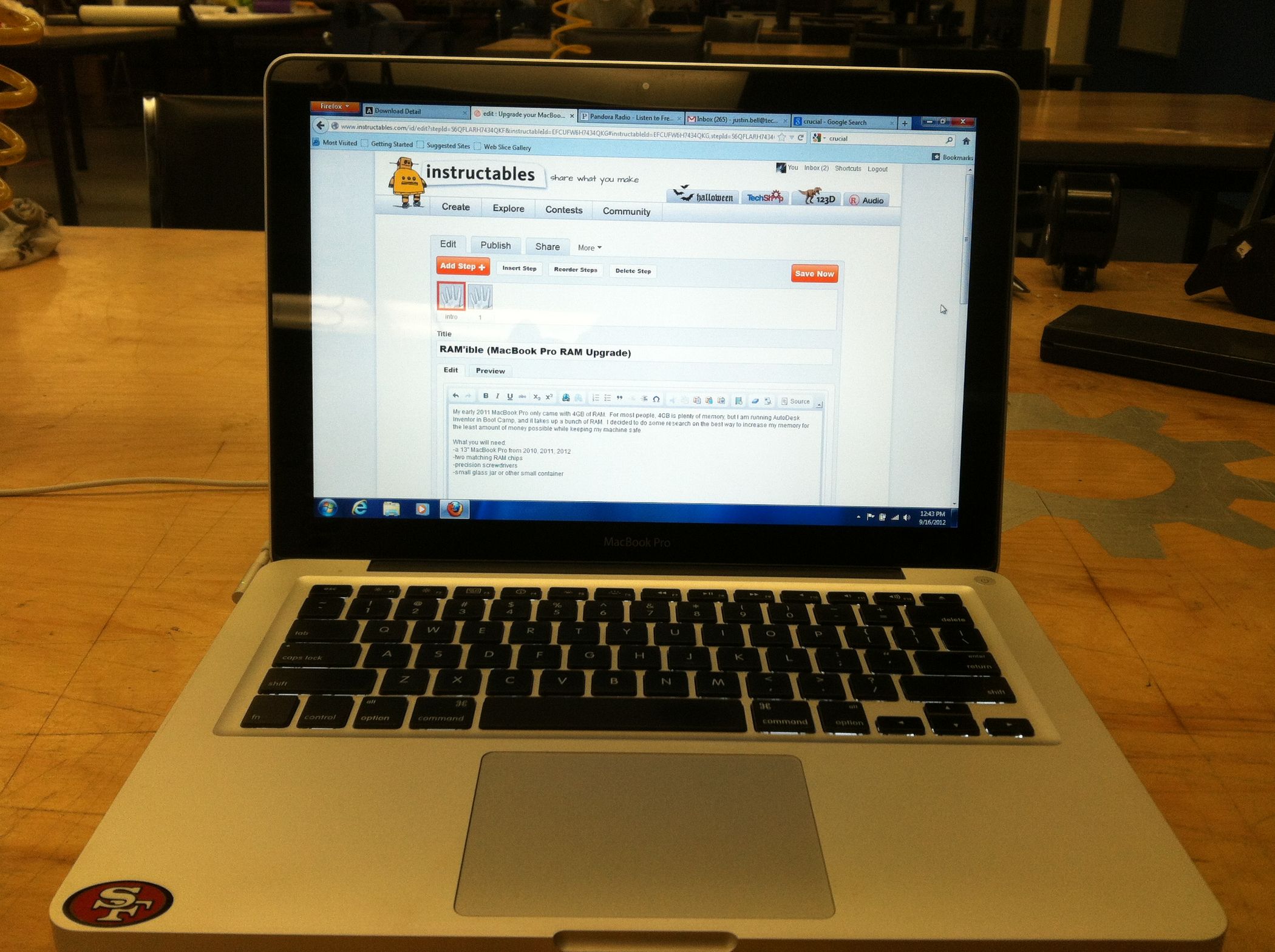 RAM'ible (MacBook Pro RAM Upgrade) : 6 Steps - Instructables