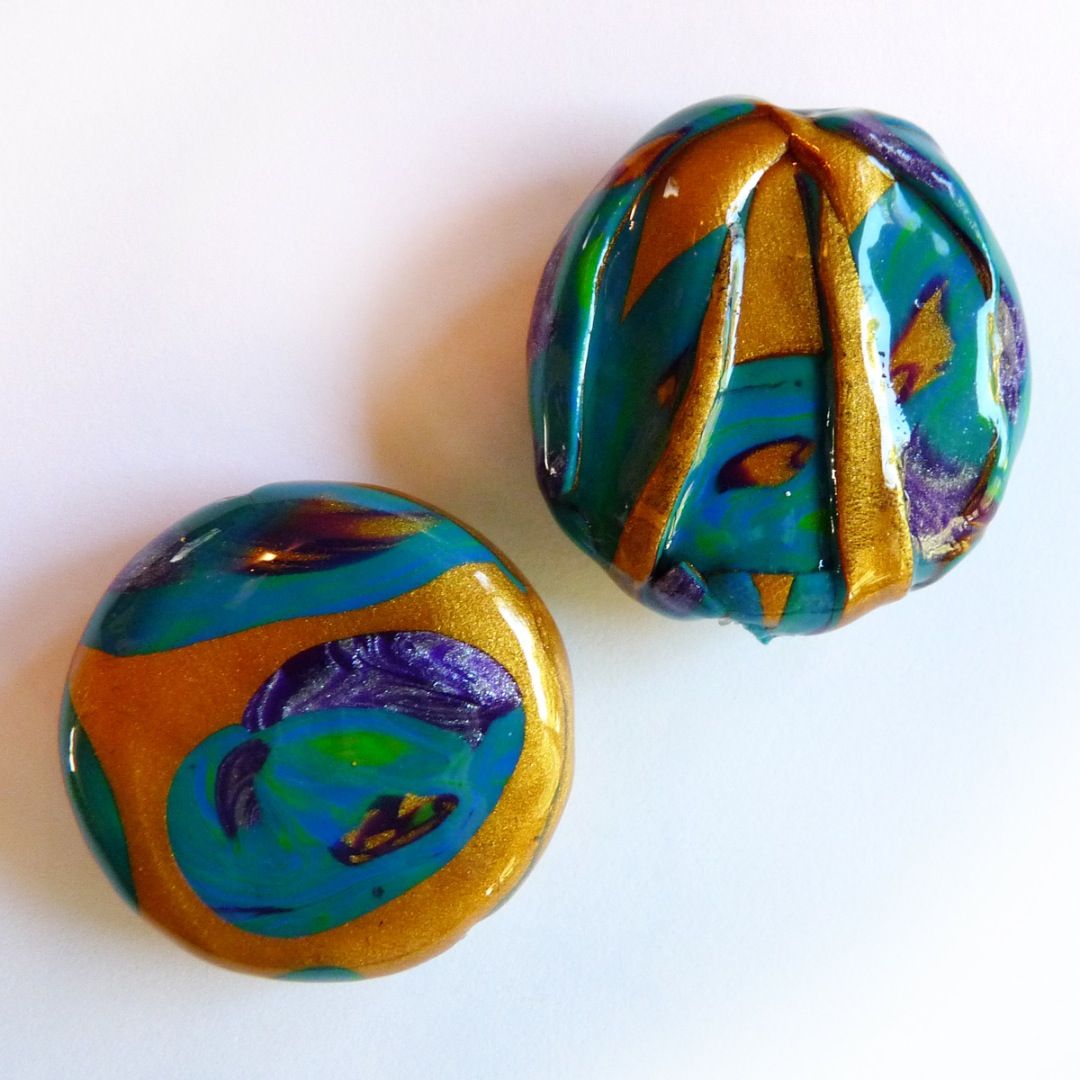 Polymer Clay Laminate Gemstone Jewelry : 24 Steps (with Pictures ...