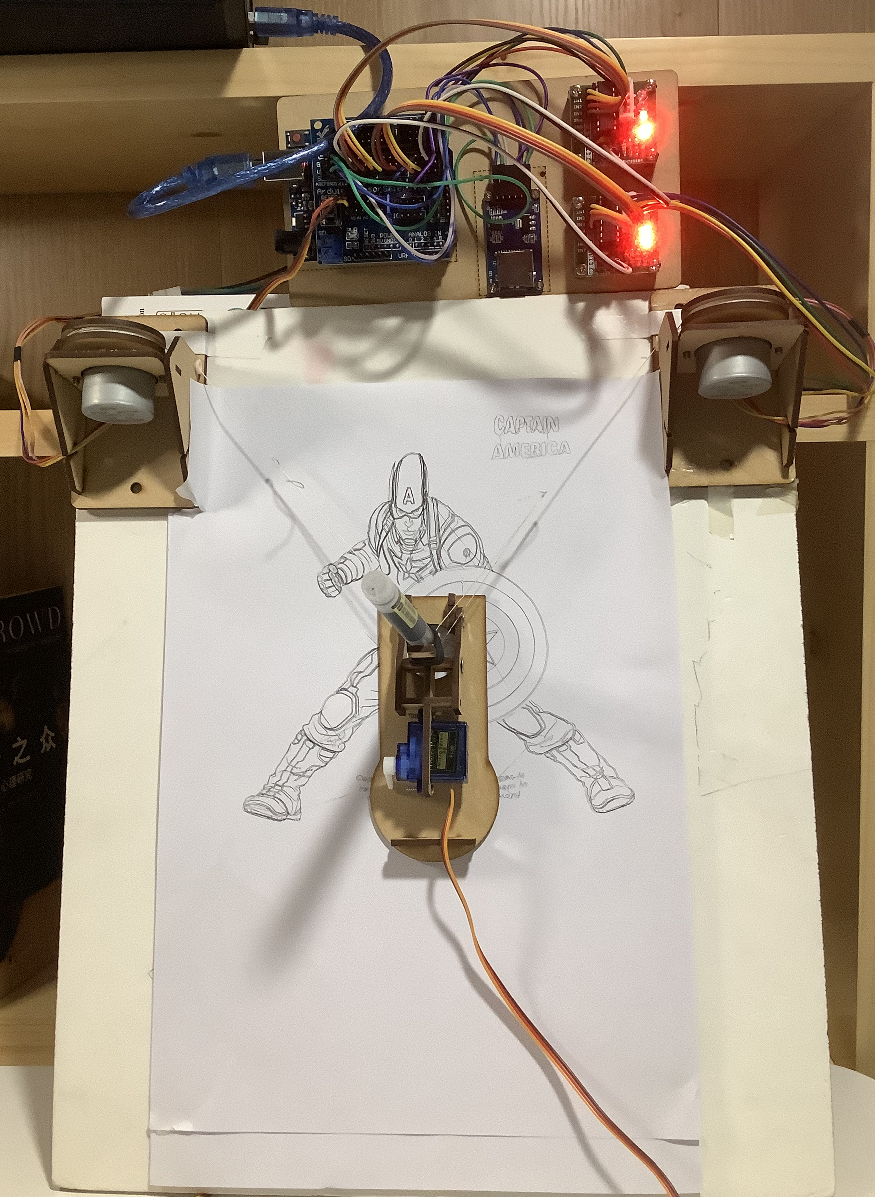 DIY Arduino Drawing Robot