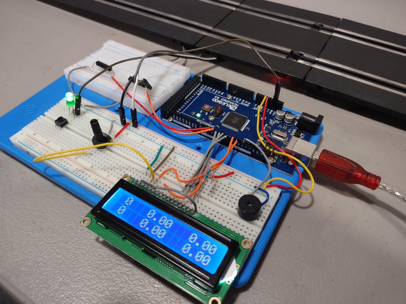 Diy Arduino Slot Car Timer And Lap Counter 5 Steps With Pictures