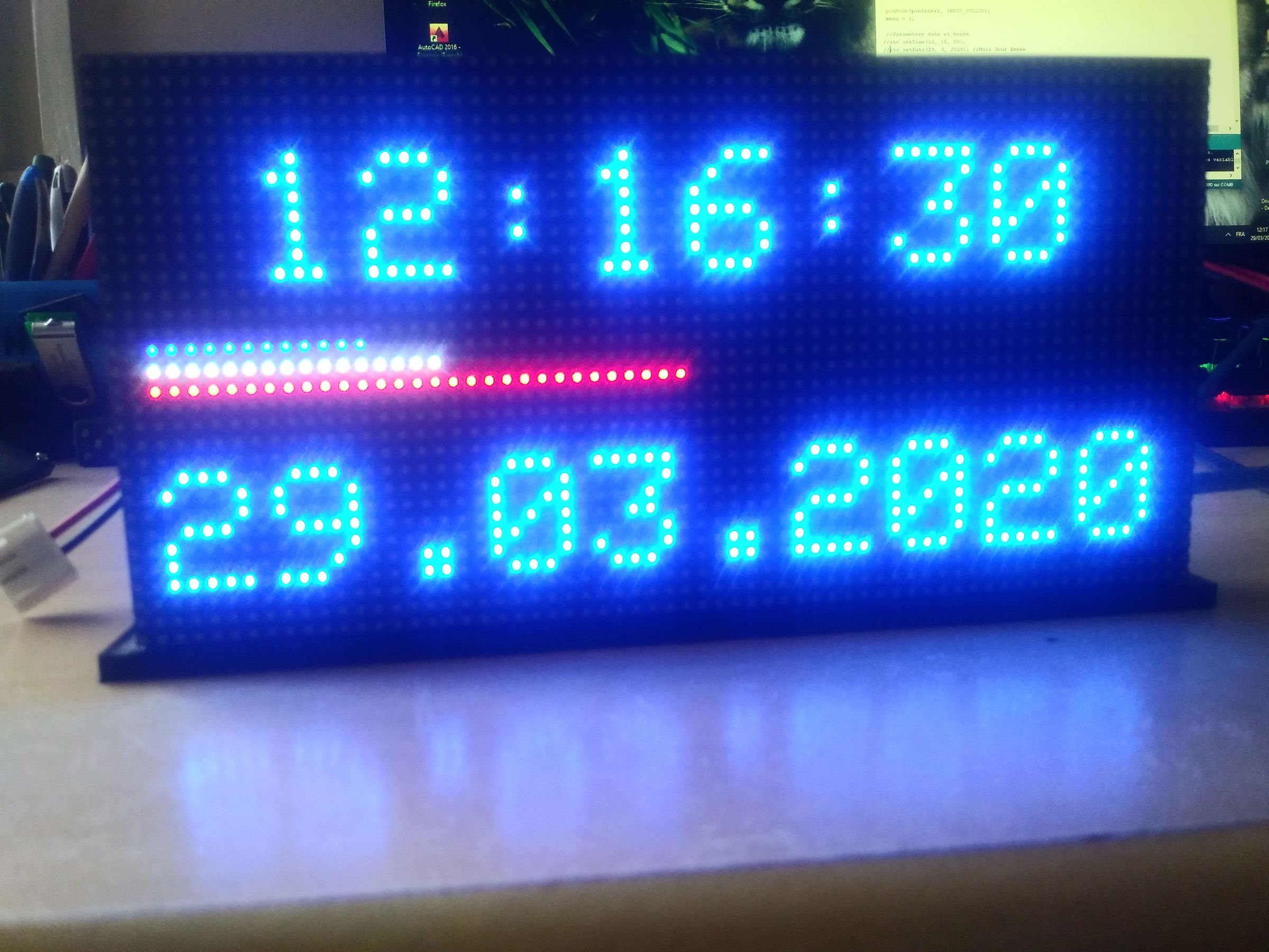 Arduino Matrix Clock With 3D Enclosure : 7 Steps (with Pictures ...