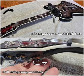How to Restring a Guitar With Locking Tuners : 11 Steps (with Pictures ...
