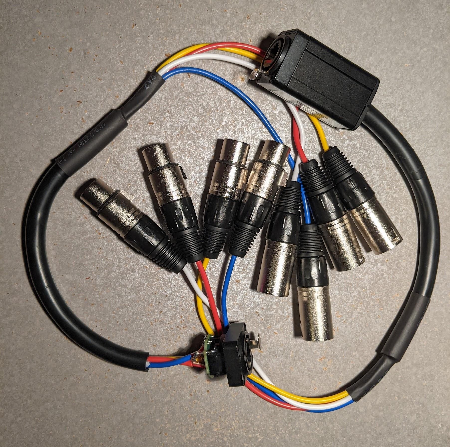 EtherCON to Quad XLR Audio Snake : 6 Steps (with Pictures) - Instructables