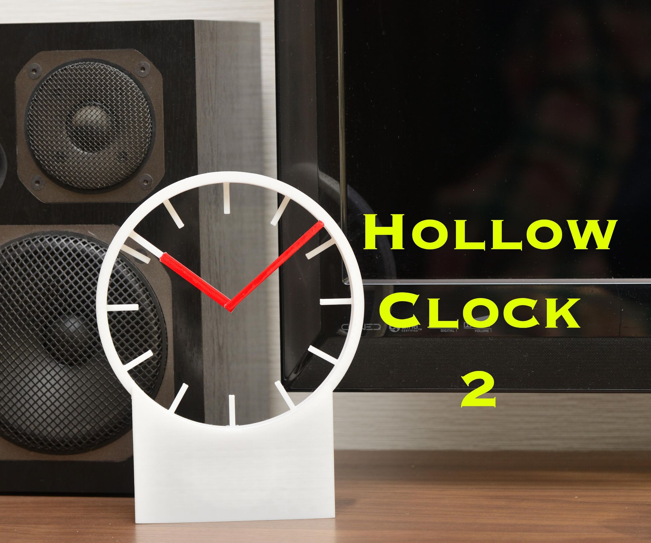 Hollow Clock 2 : 7 Steps (with Pictures) - Instructables