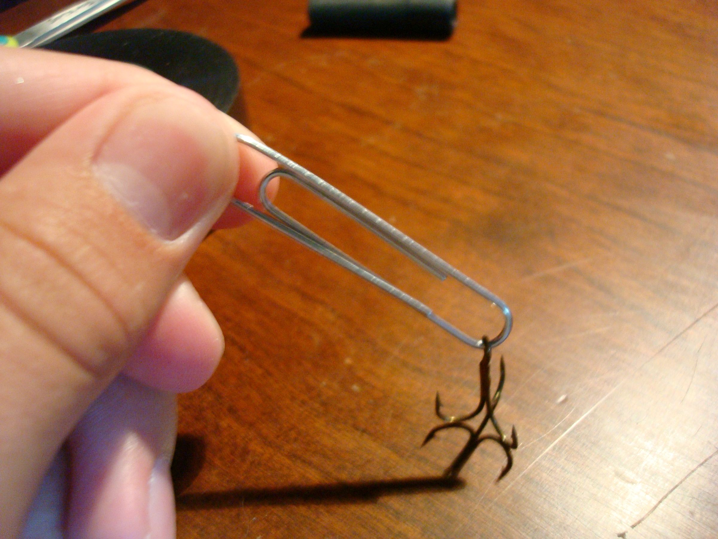 How to Make a Simple Fishing Lure With Office Materials in Under 5 ...