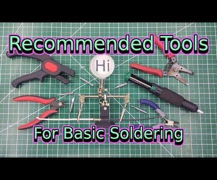Recommended Tools for Basic Soldering : 6 Steps - Instructables