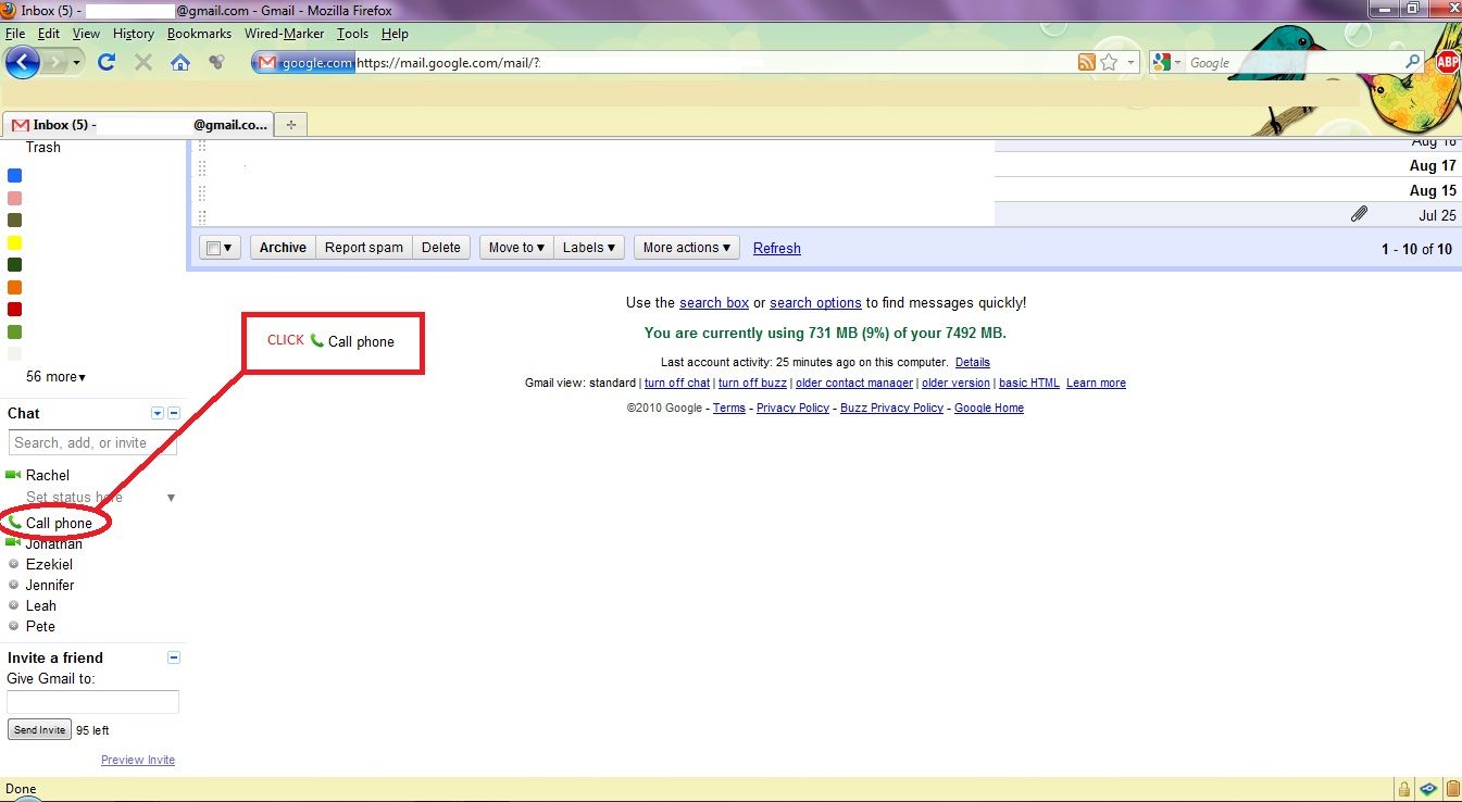 HOW TO MAKE FREE PHONE CALLS USING GMAIL (US & Canada) : 6 Steps ...