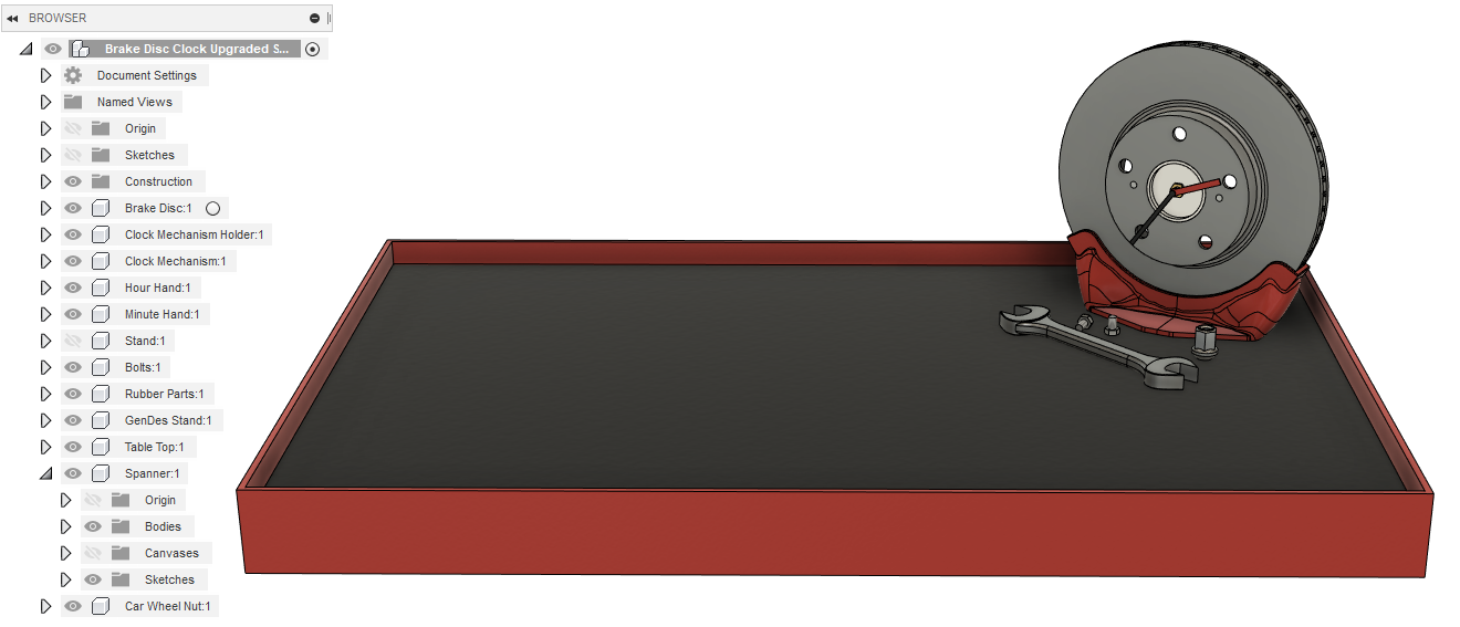 Brake Disc Clock : 8 Steps (with Pictures) - Instructables