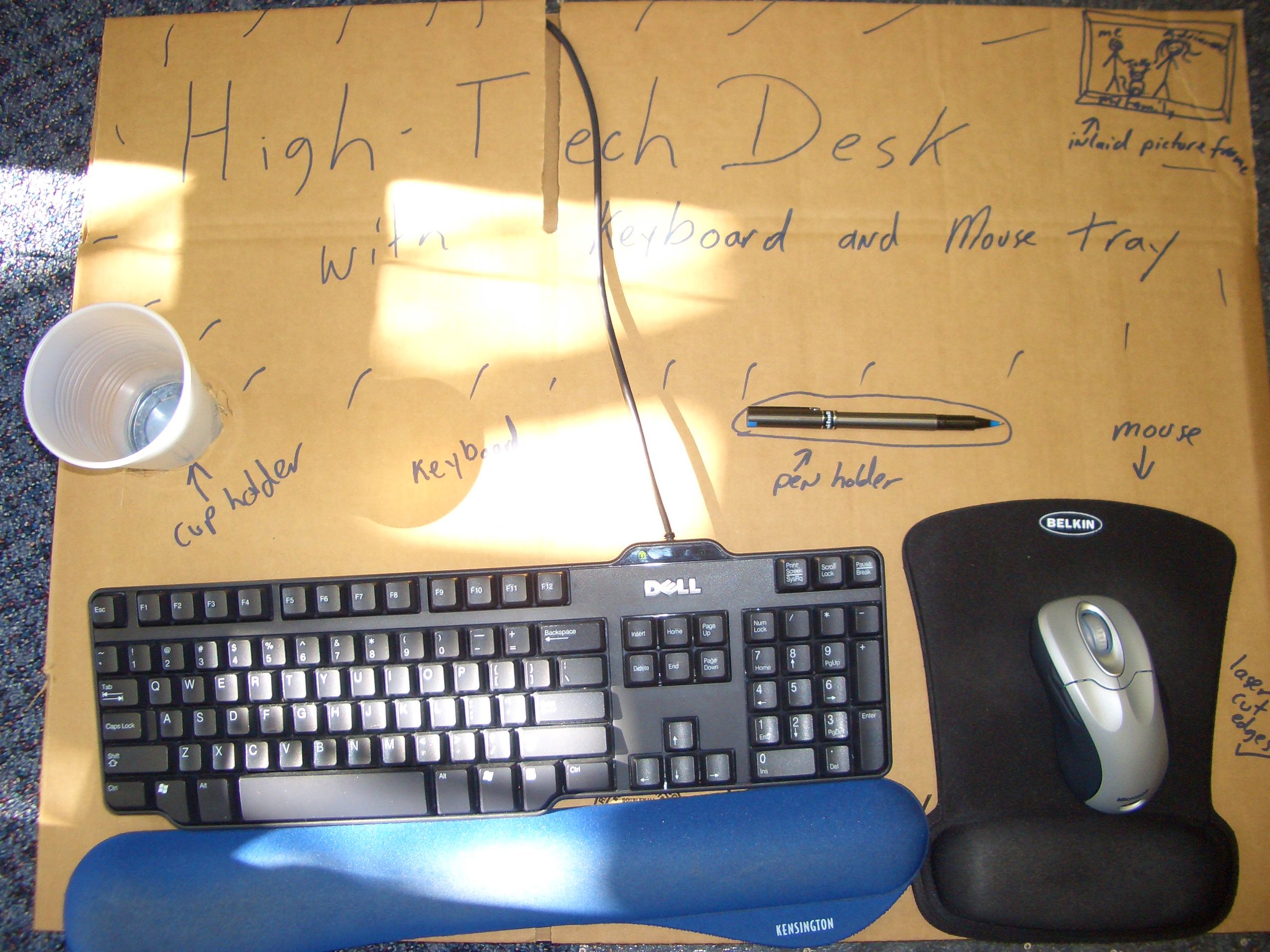Improvised Work Pad : 5 Steps - Instructables