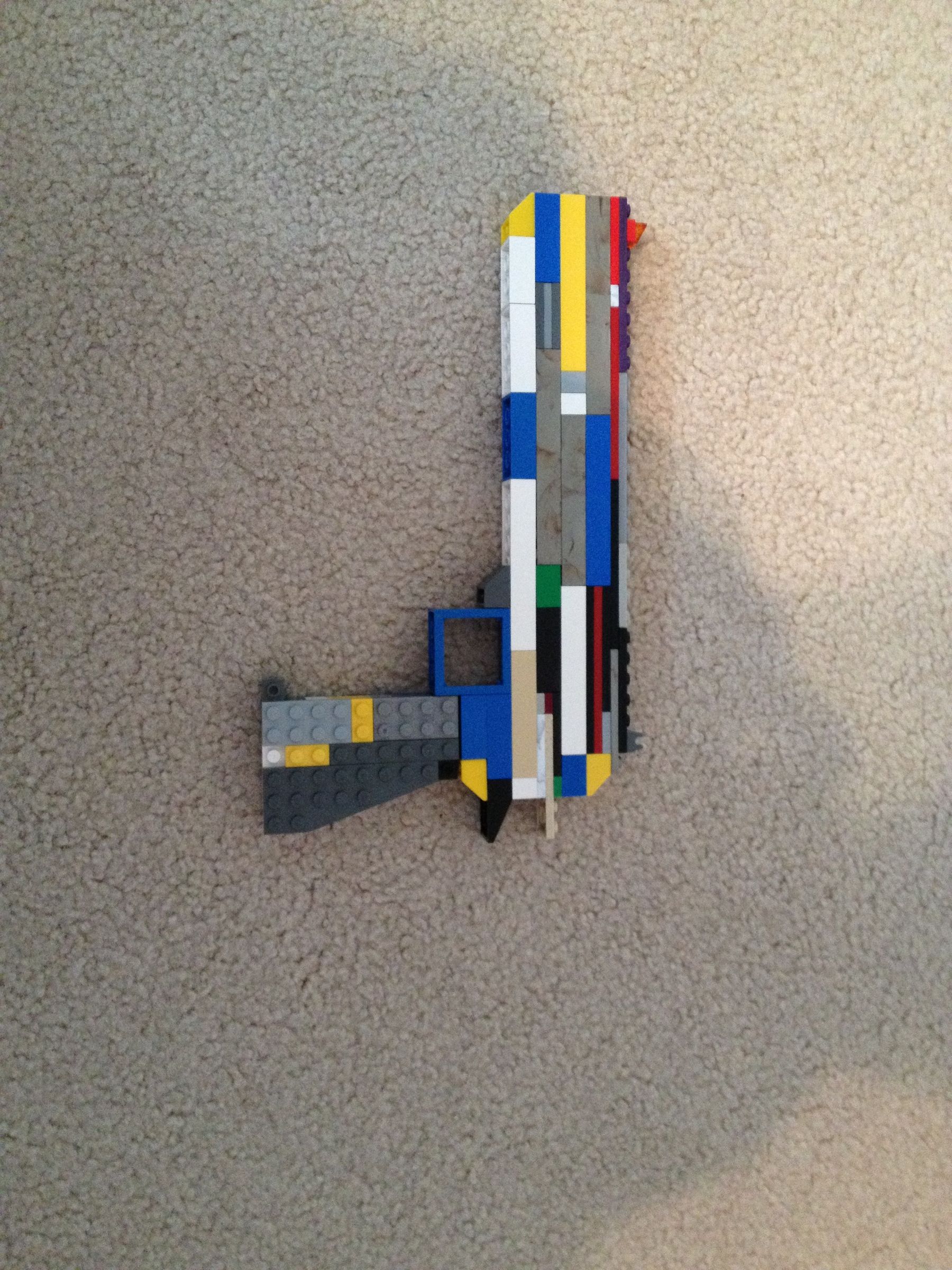 Lego Desert Eagle and M9 Redone - Instructables