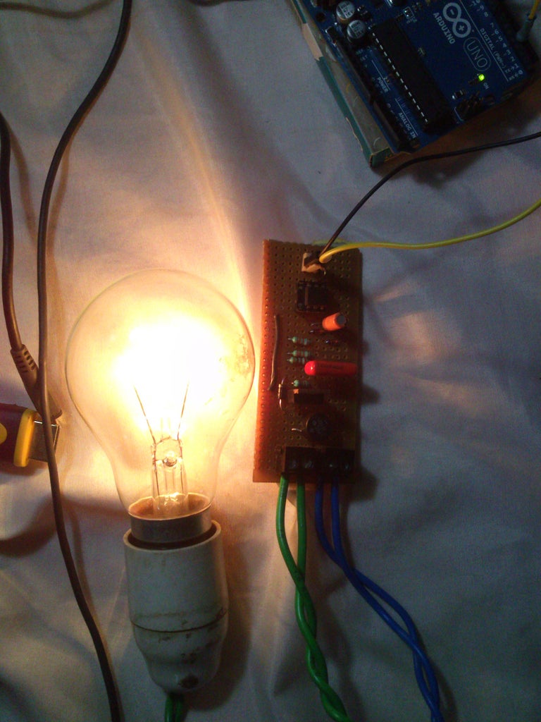 Safe and Simple AC PWM Dimmer for Arduino / Raspberry Pi : 10 Steps ... Safe and Simple AC PWM Dimmer for Arduino / Raspberry Pi : 10 Steps ...