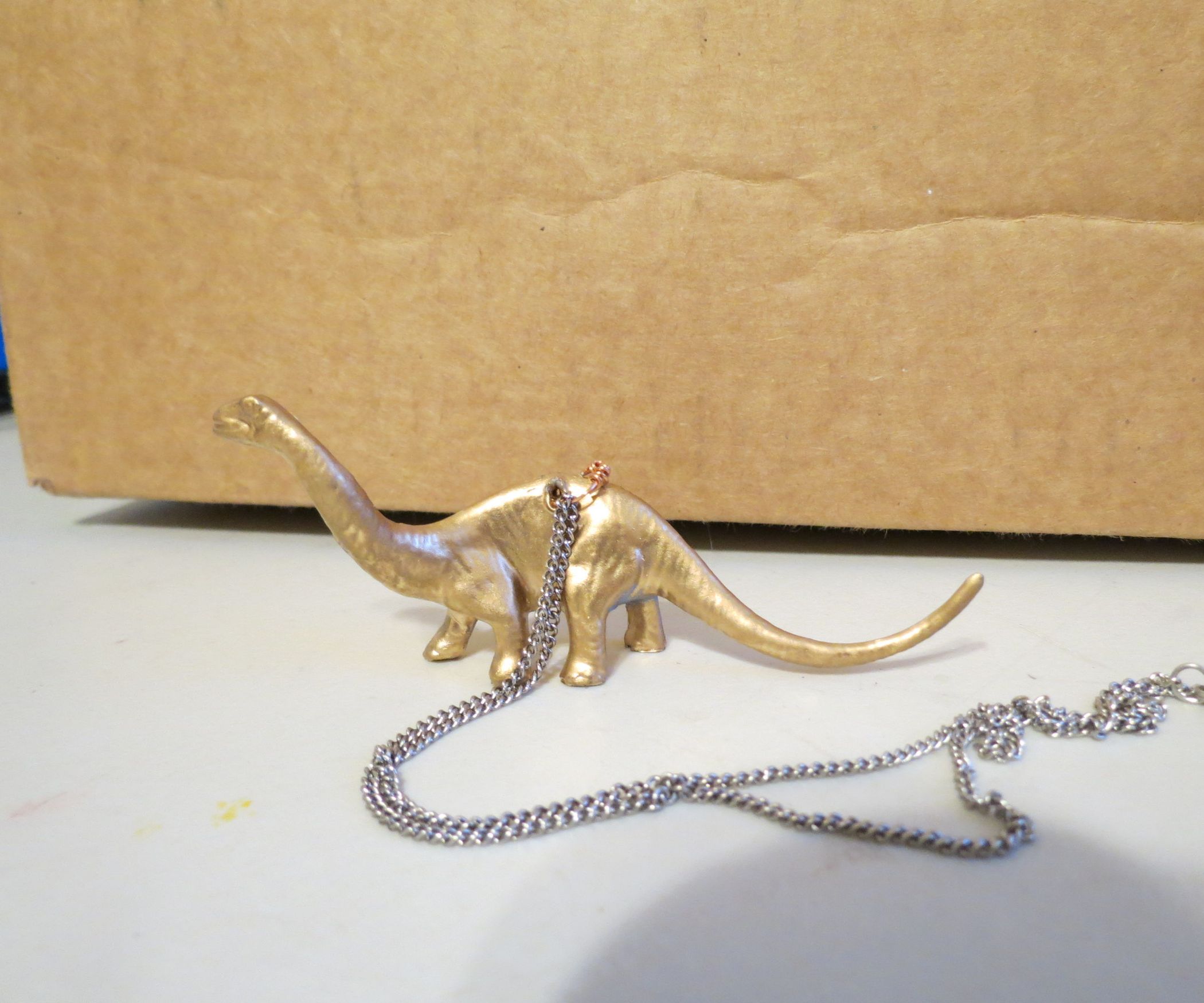 Dinosaur Necklace : 5 Steps - Instructables