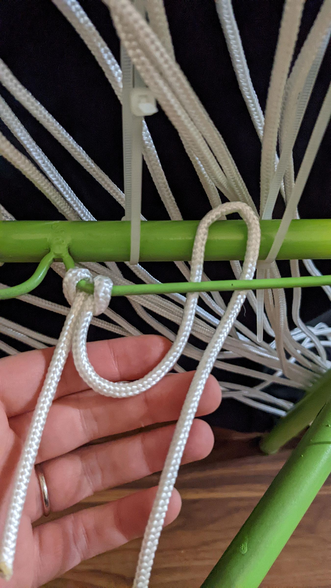 Upcycled Macrame Chair : 12 Steps (with Pictures) - Instructables
