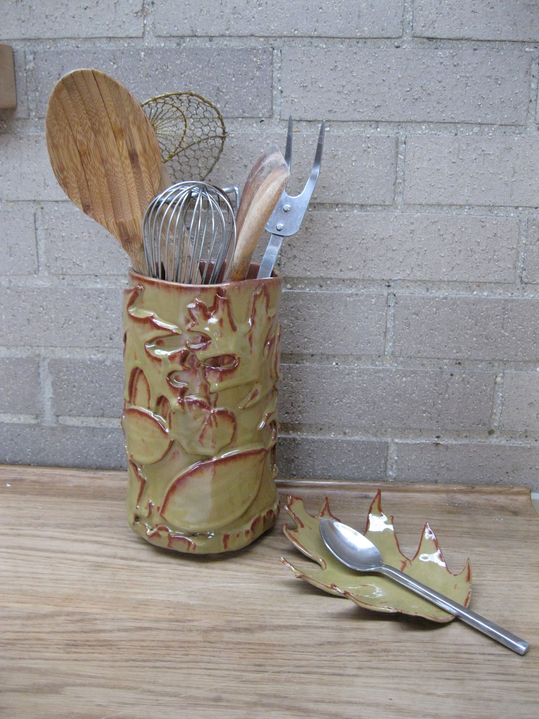Ceramic Spoon Rest & Utensil Holder : 33 Steps - Instructables