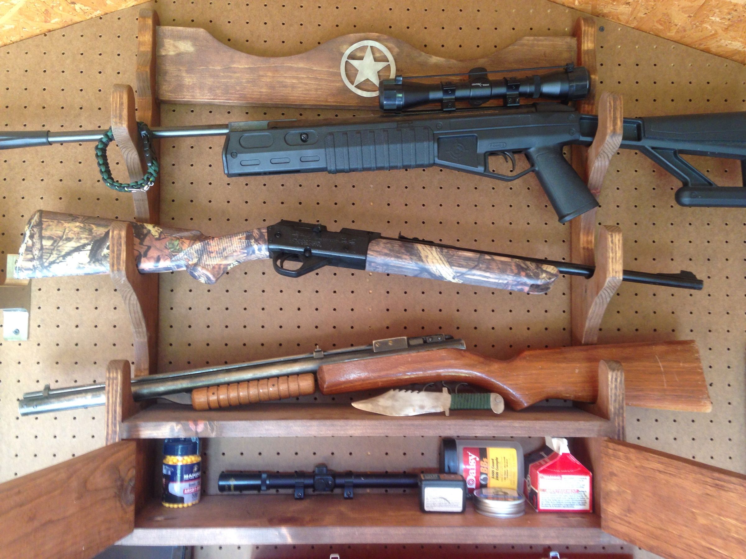 Wooden Gun Rack : 15 Steps (with Pictures) - Instructables