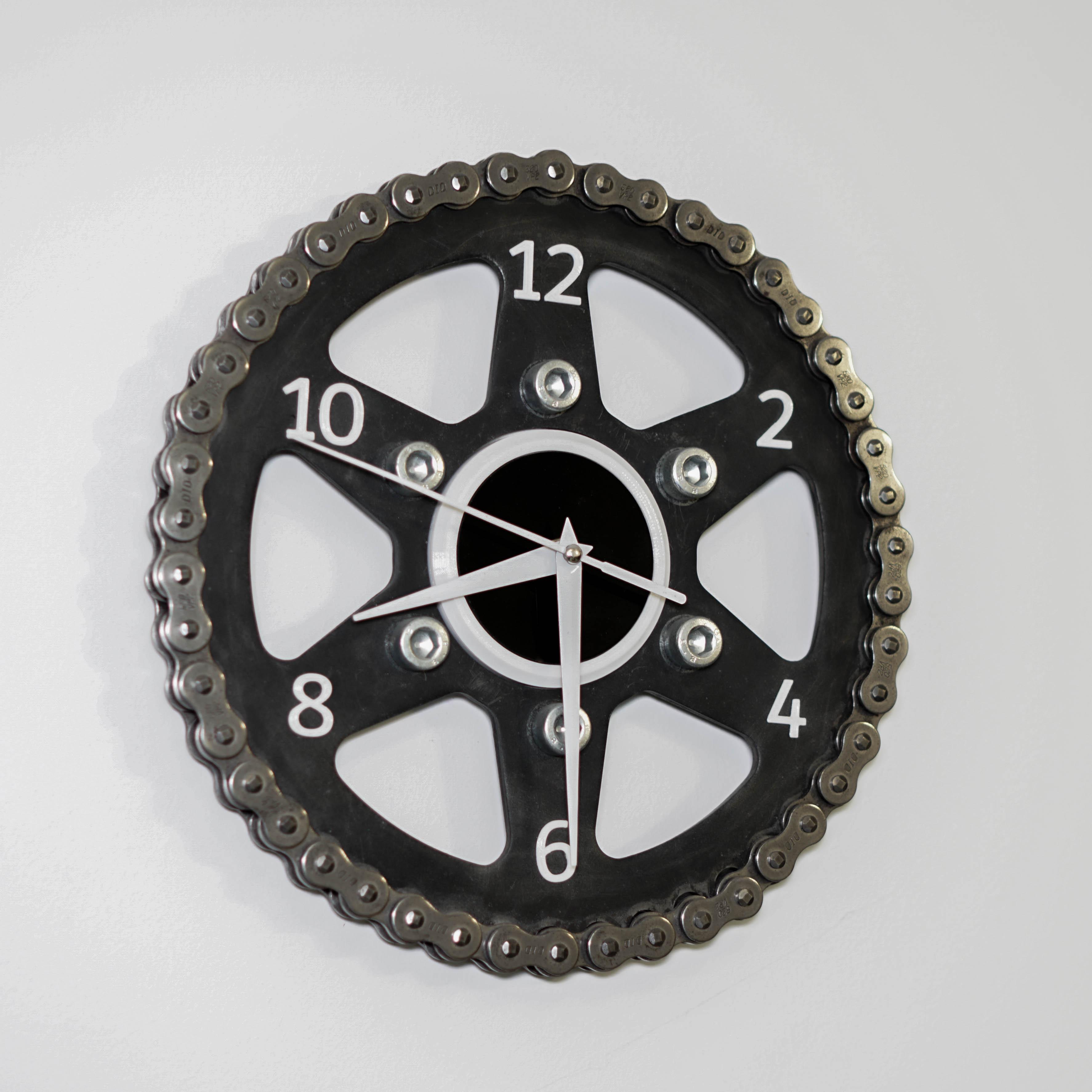 Motorcycle Chain + Sprocket Clock - Instructables