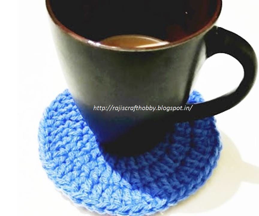 Simple Crochet Coaster : 7 Steps (with Pictures) - Instructables
