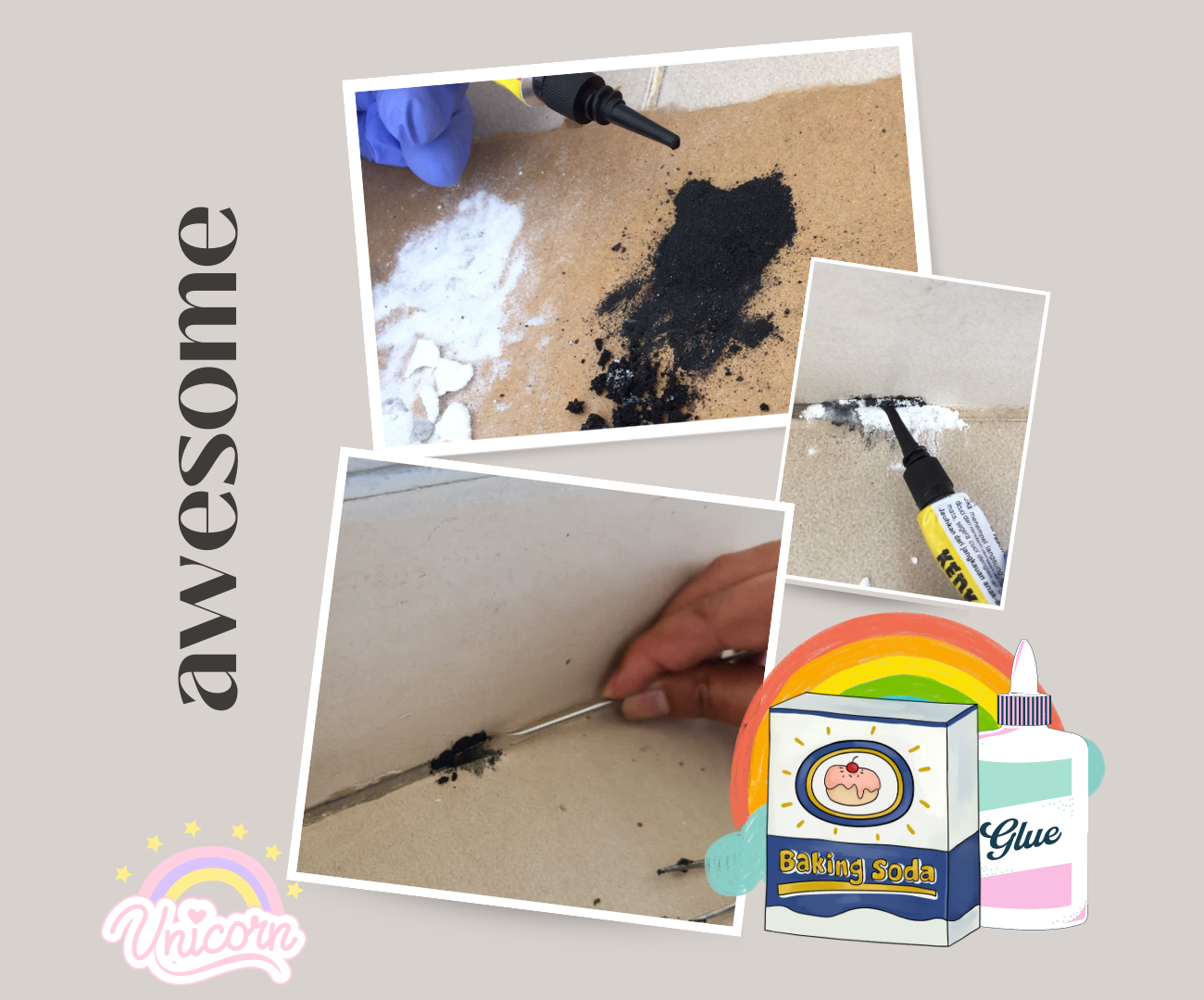 Think Polymerization! Fix a Crack in Classroom Wall : 5 Steps (with ...